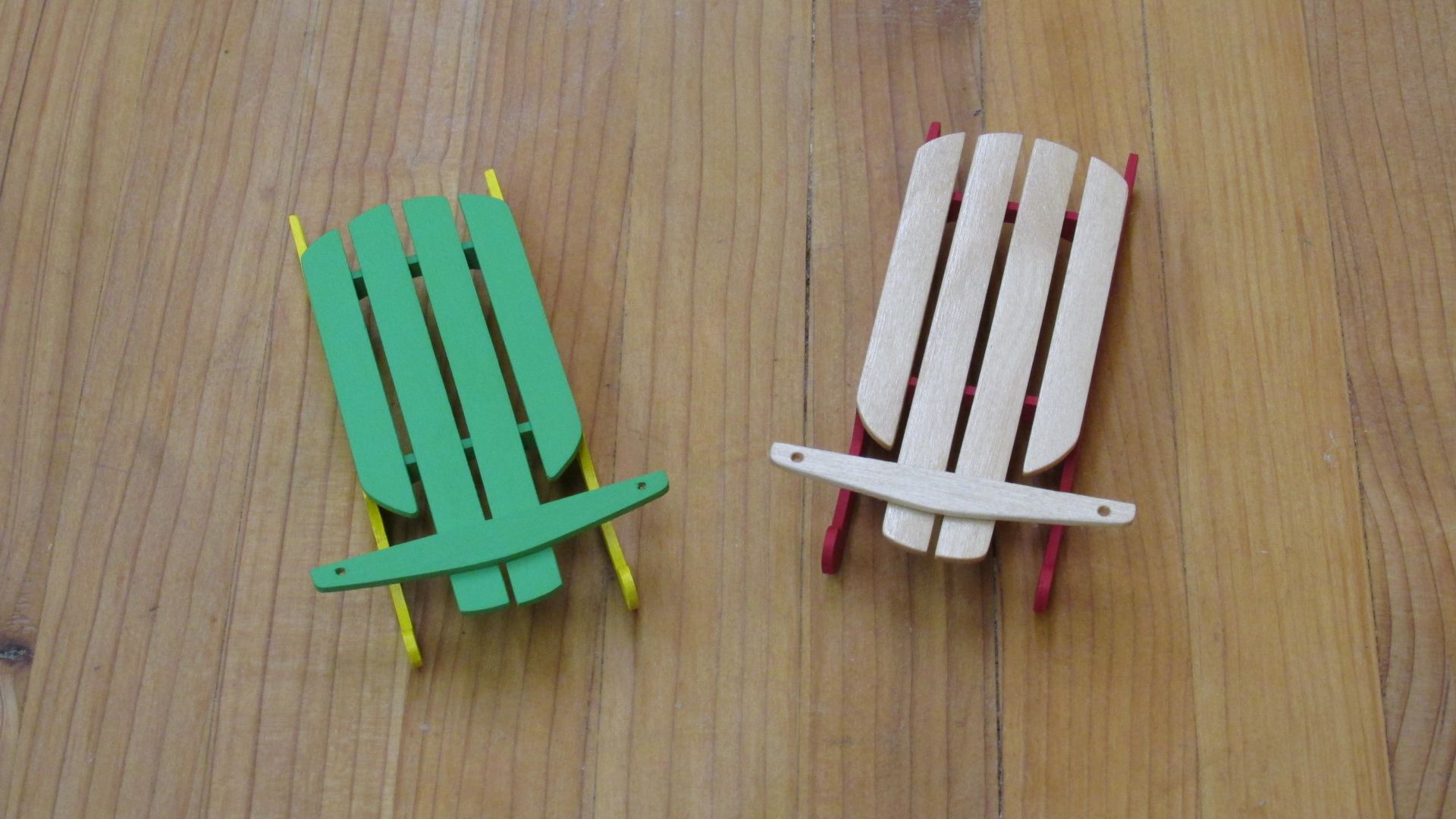 Popsicle Stick Sled Ornament : 10 Steps (with Pictures) - Instructables