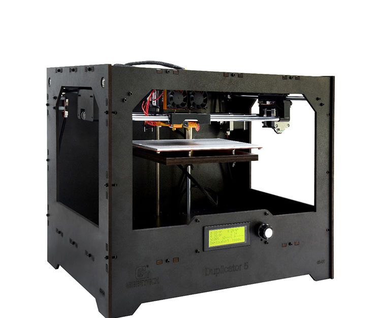 How to DIY a Duplicator 5 Dual Extruder 3D Printer-part 3 : 8 Steps ...