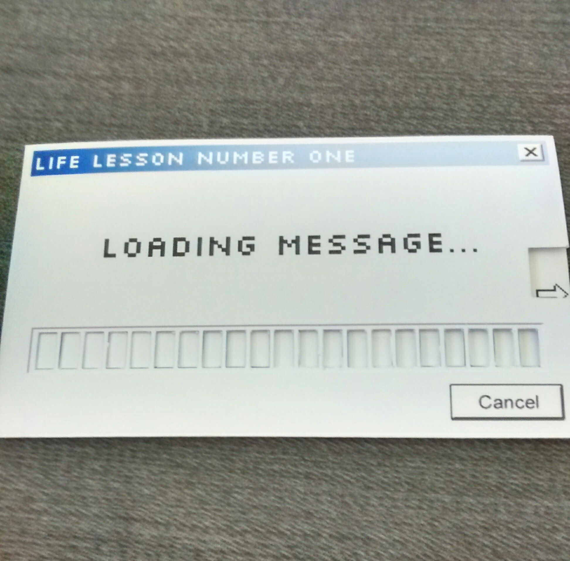 Loading Message Card : 5 Steps (with Pictures) - Instructables