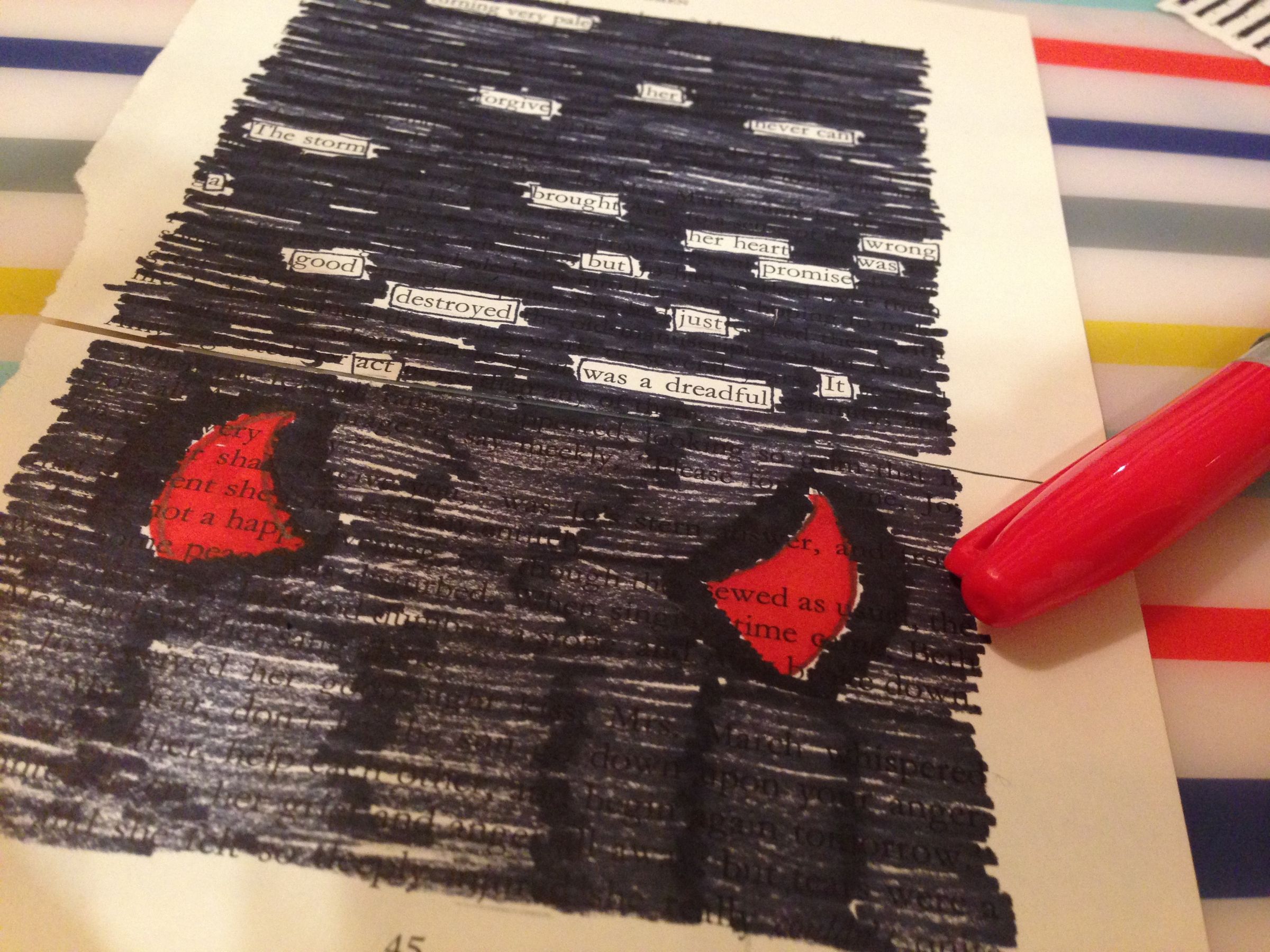 Blackout Poetry 101 : 4 Steps (with Pictures) - Instructables