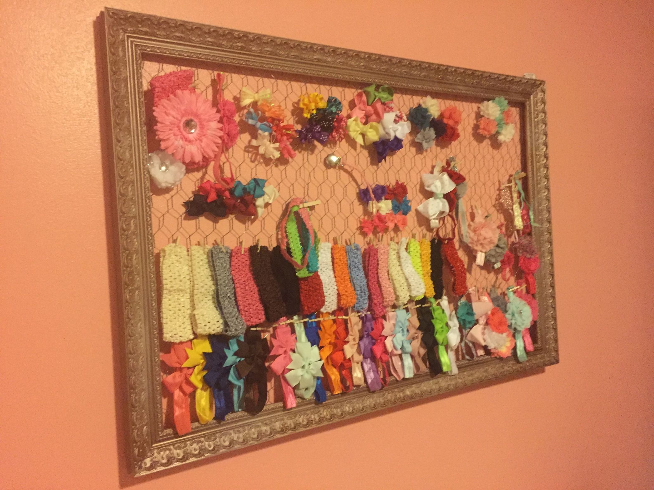 Hair Bow Holder Frame : 3 Steps (with Pictures) - Instructables