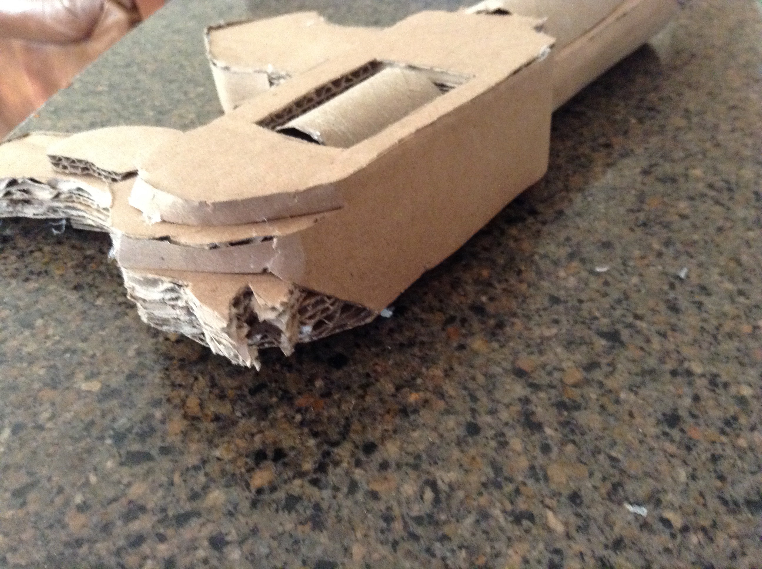 3D Cardboard Gun Model : 10 Steps (with Pictures) - Instructables