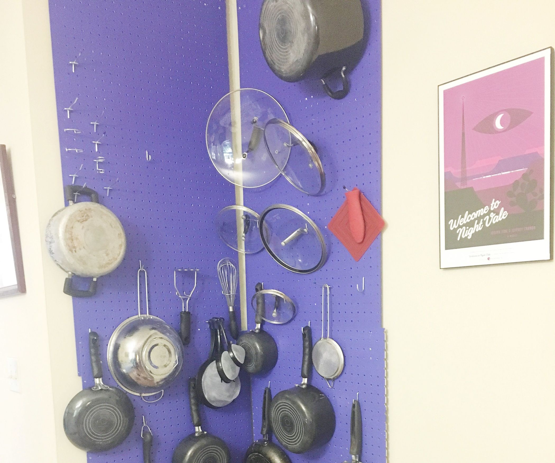 Kitchen Pegboard Space Saver : 8 Steps (with Pictures) - Instructables