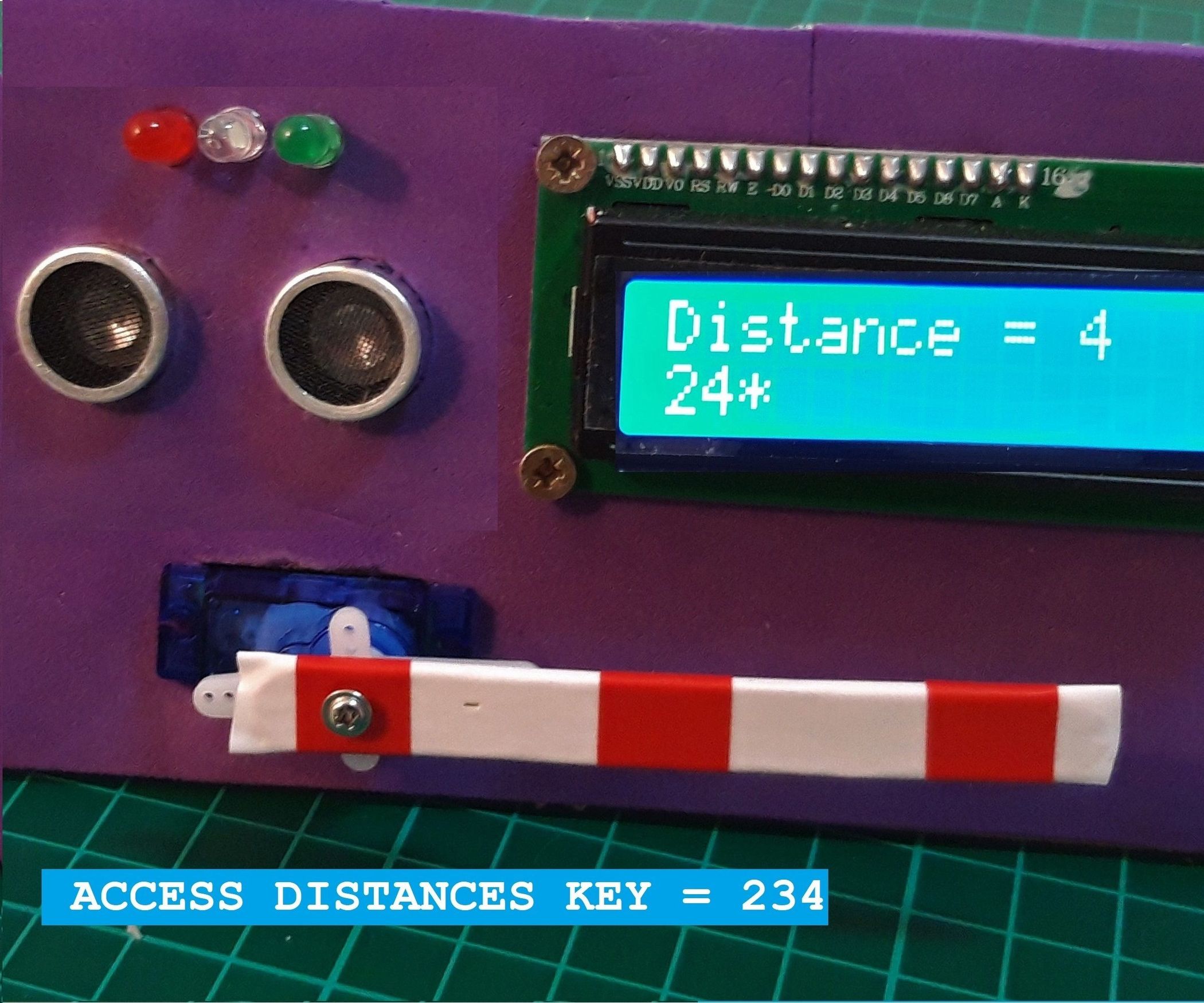Ultrasonic Based Access System : 6 Steps (with Pictures) - Instructables