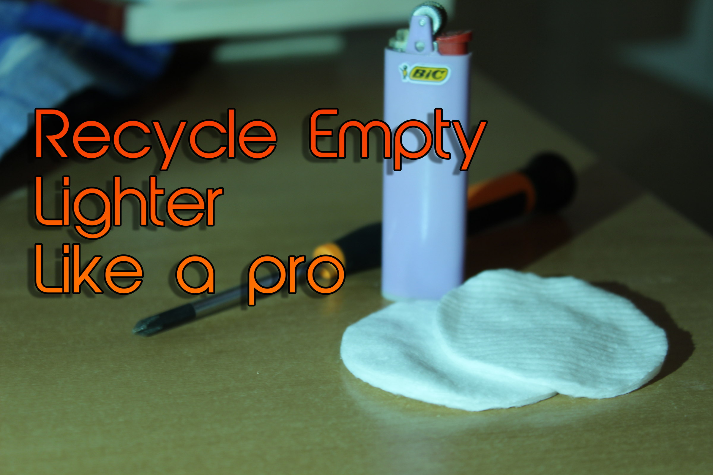 Recycle Empty Lighter : 4 Steps - Instructables