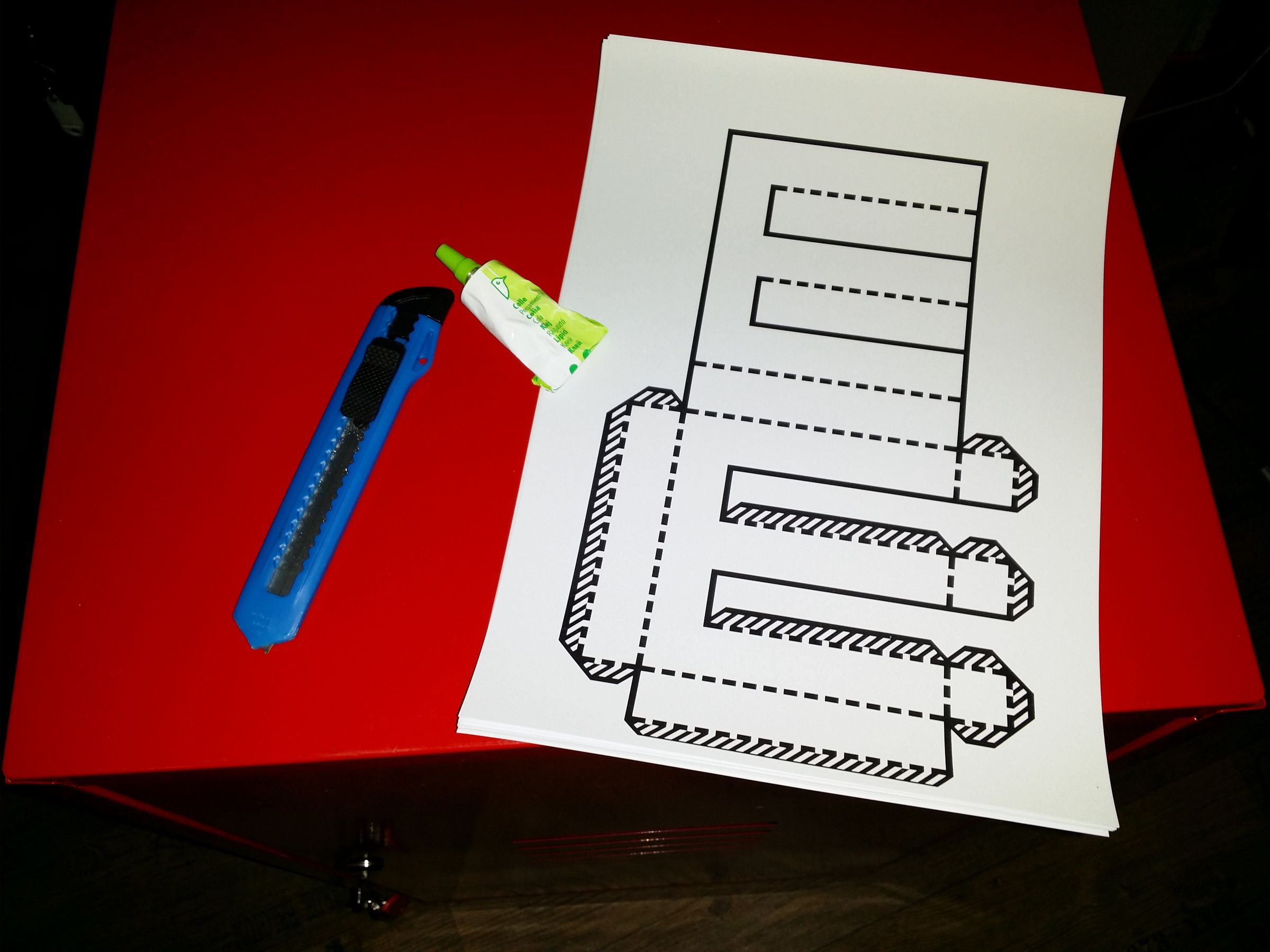 3D Letters in Papercraft (Easy to Make) : 4 Steps - Instructables