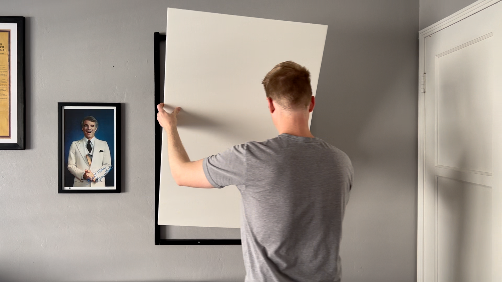 The Ultimate Movie Poster Frame! 🎥 Fits 2 Sizes With Hidden Storage : 8 ...