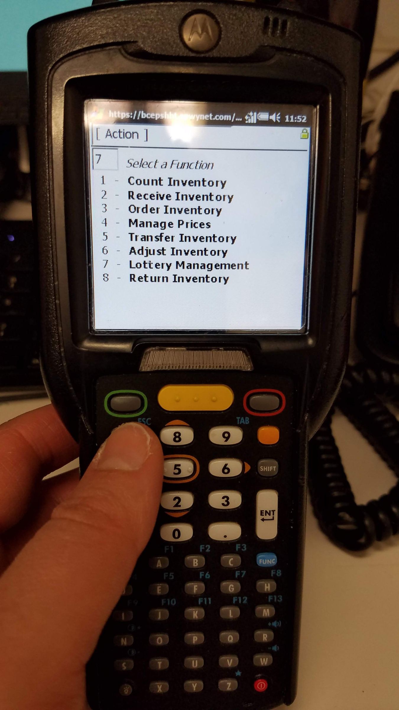 Receiving Lottery Order With Handheld : 7 Steps - Instructables
