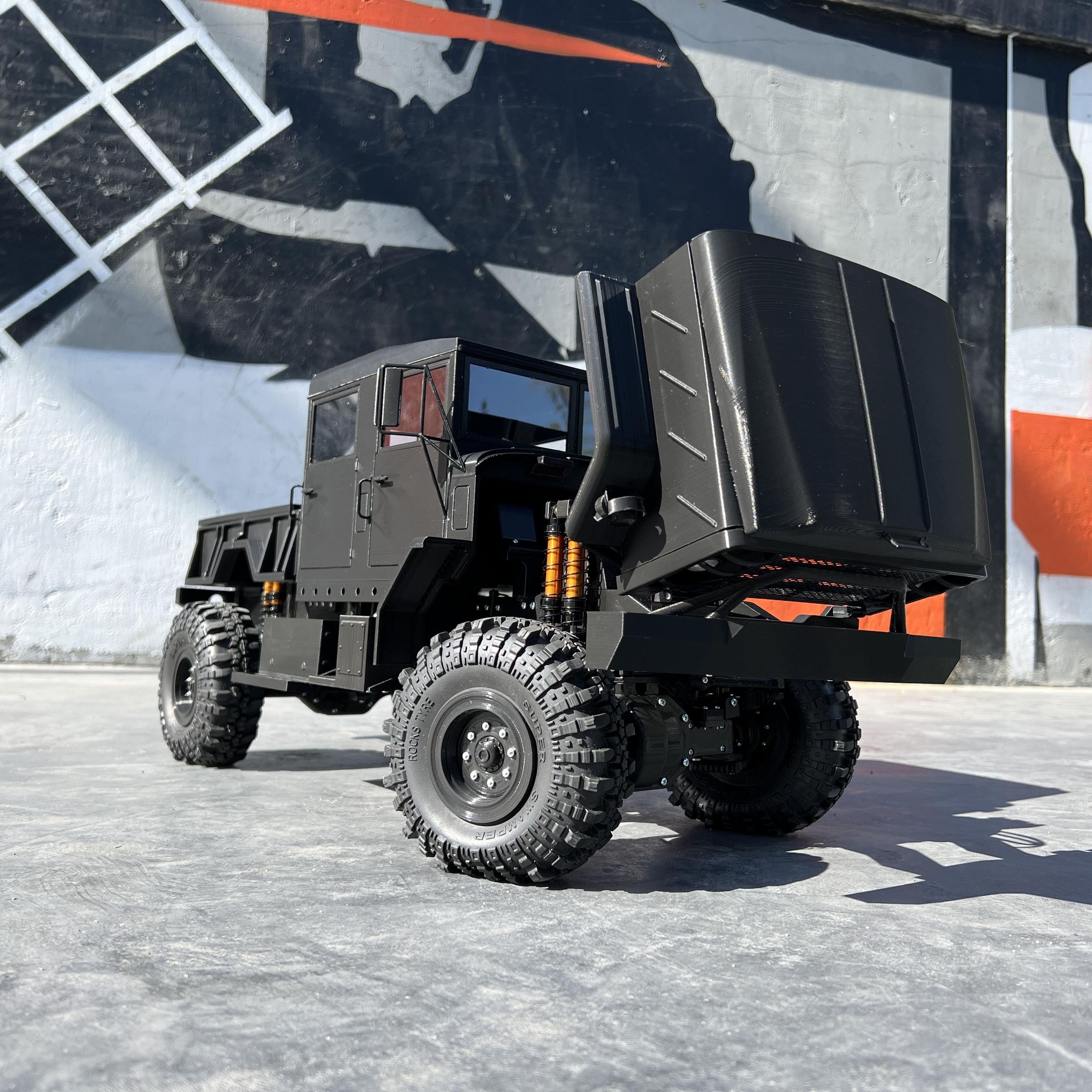 3D Printed RC 5 Ton Truck : 5 Steps - Instructables