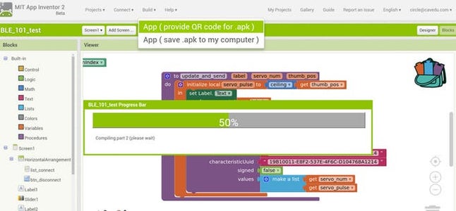Control Mearm With Arduino 101 and Android Phone : 11 Steps (with Pictures) - Instructables