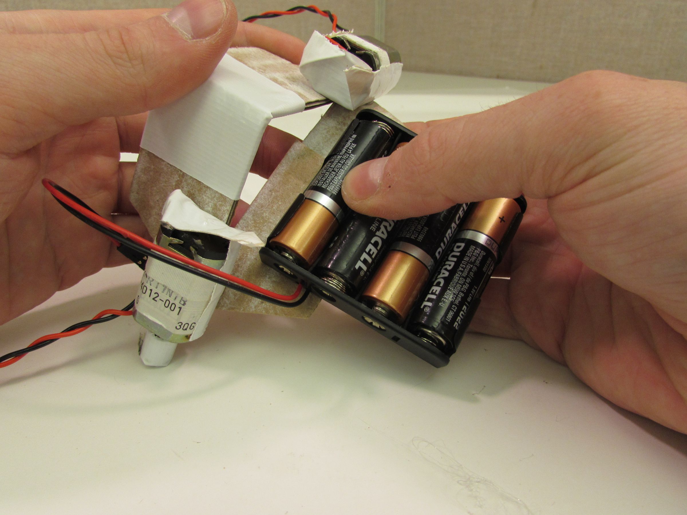 Cardboard Chassis for Cheap Robots 2: Bugbot : 10 Steps (with Pictures ...