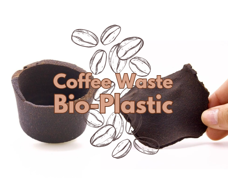 From Waste to Material - Used Coffee Grounds BioPlastic! : 5 Steps ...