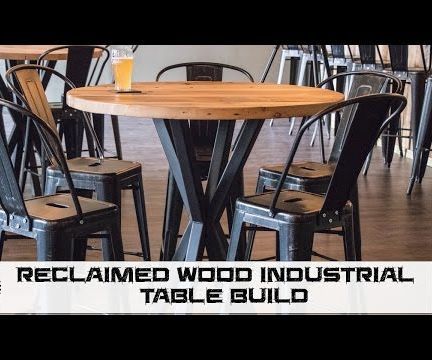 How to Build Reclaimed Industrial Dining Tables : 8 Steps (with ...