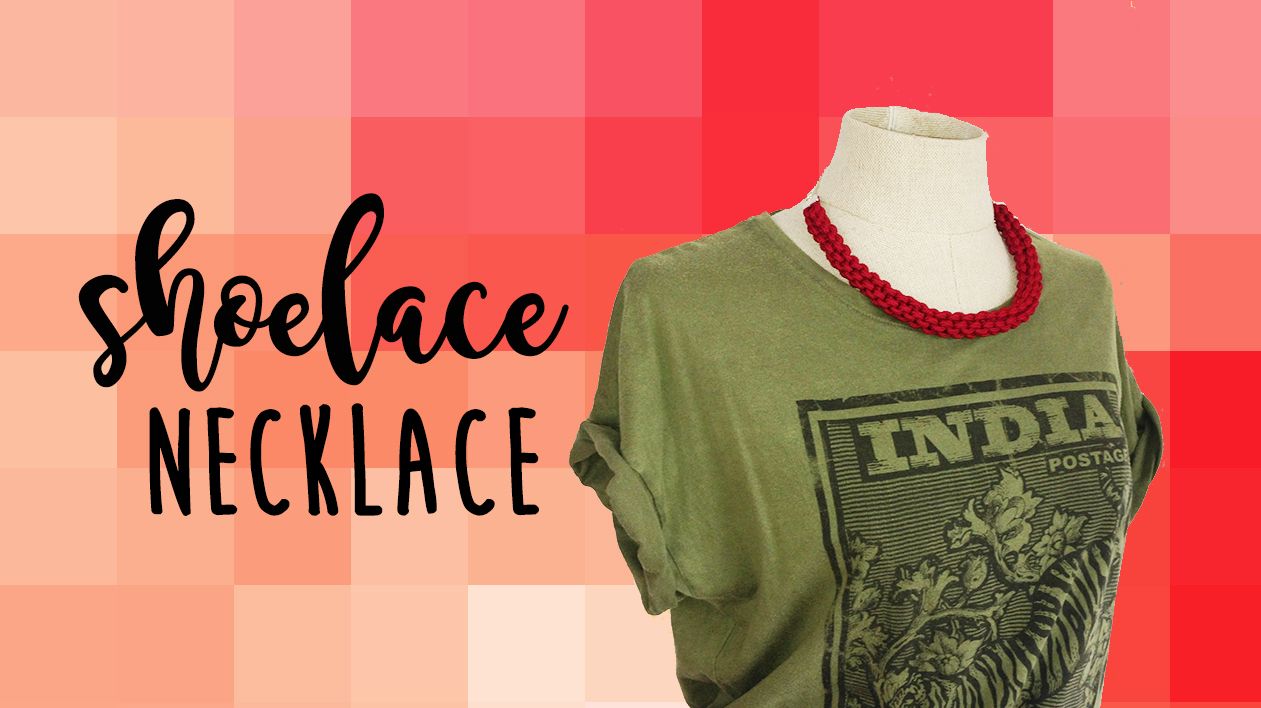 Shoelace Necklace DIY : 6 Steps - Instructables