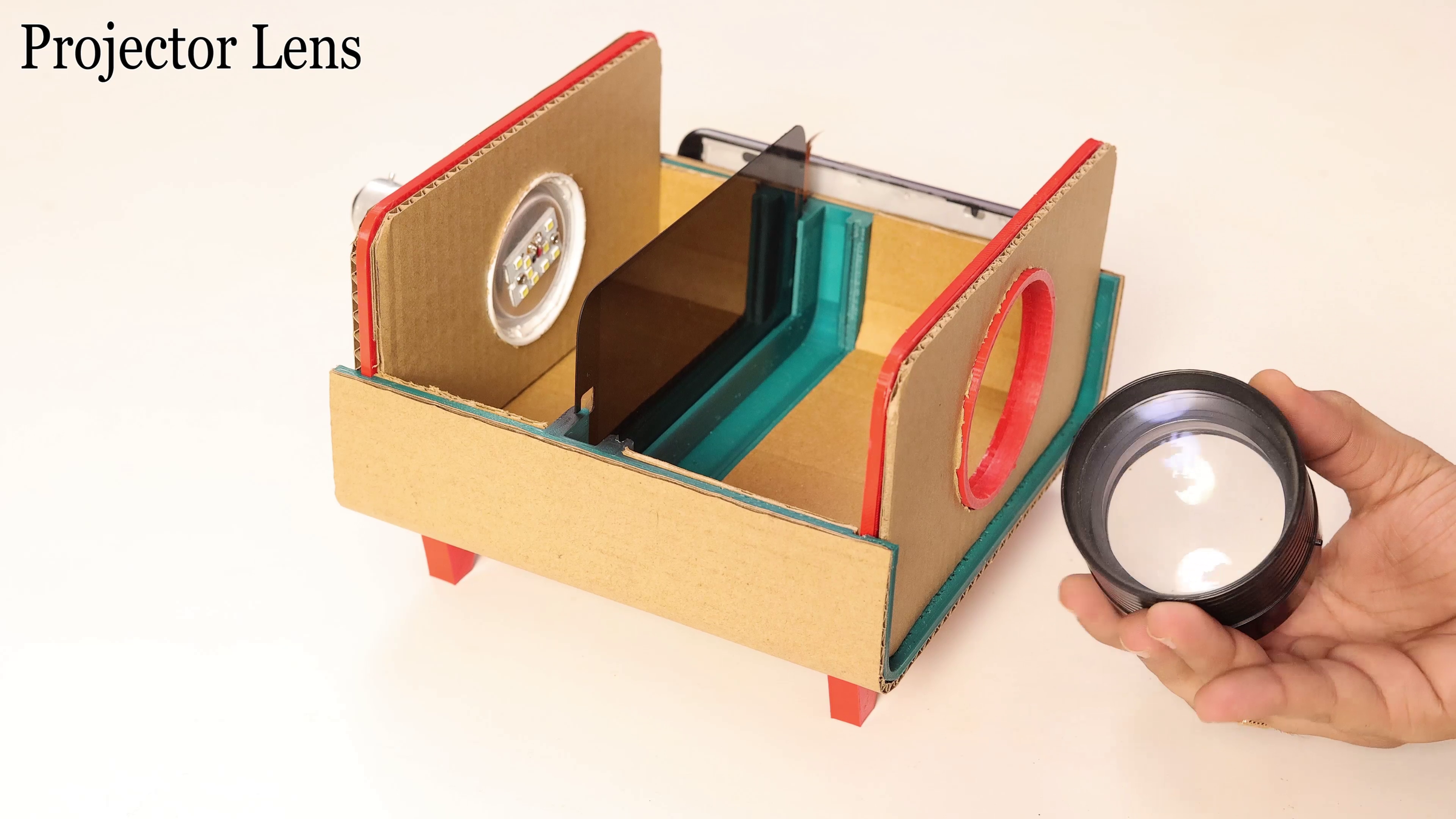 Projector Using Old Smartphones : 10 Steps (with Pictures) - Instructables