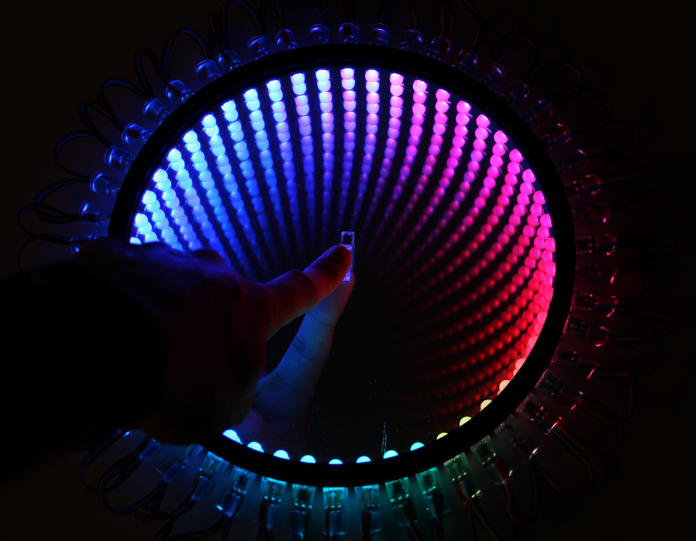 Warping Infinity Mirror : 4 Steps (with Pictures) - Instructables