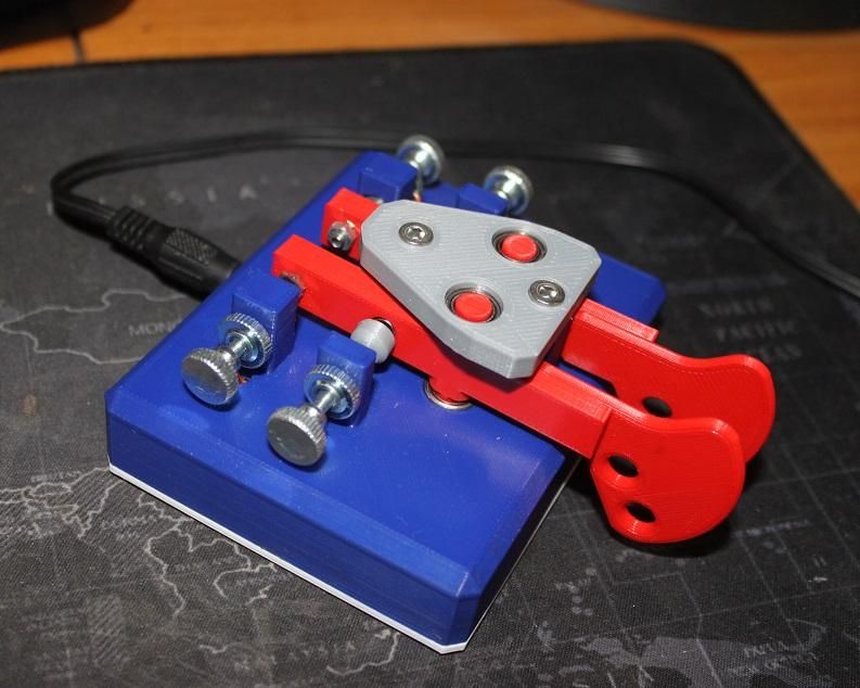 3D Printed Twin Paddle Cw Key (566grs.) : 21 Steps (with Pictures ...