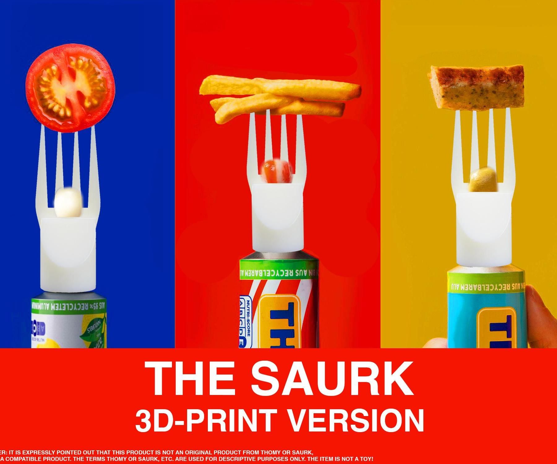 THE SAURK - THOMY TUBE FORK : 4 Steps - Instructables
