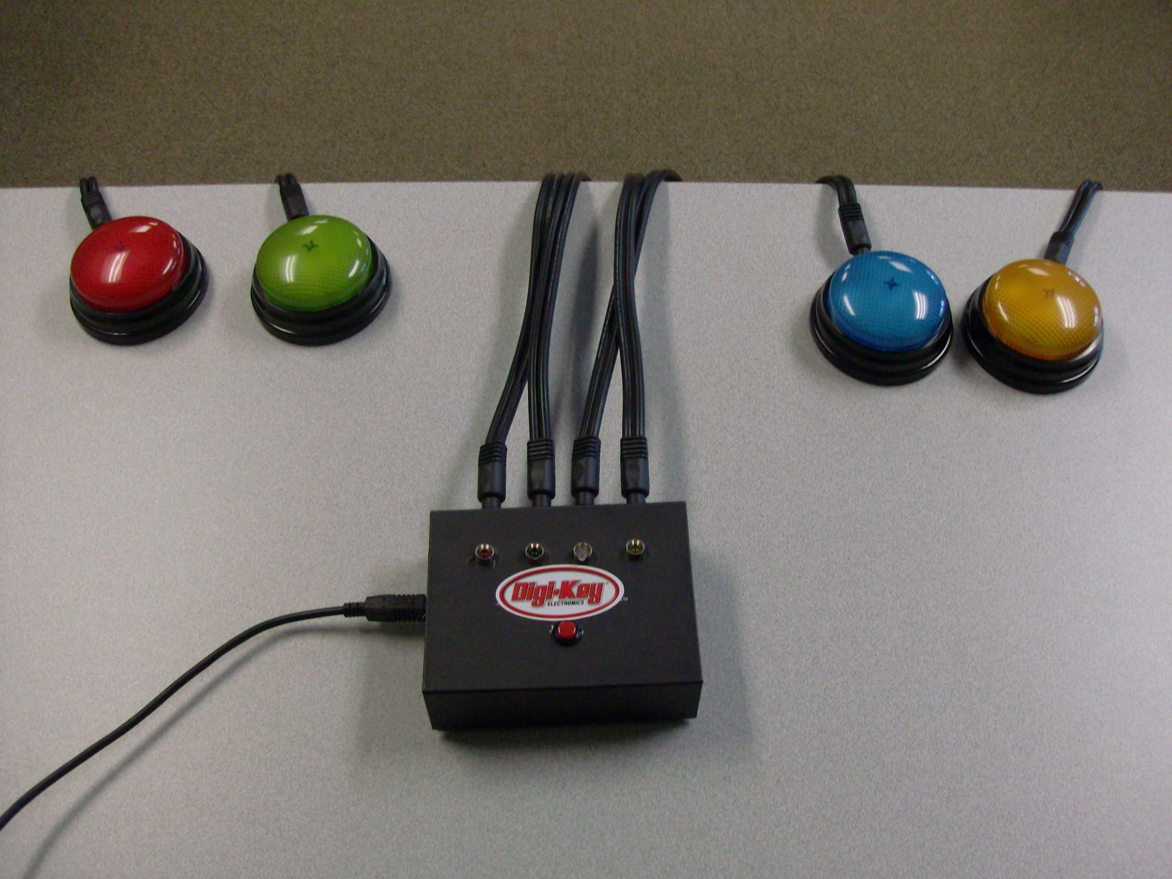Quiz Game Controller Using "Lights and Sounds Buzzers" and Arduino : 5 ...