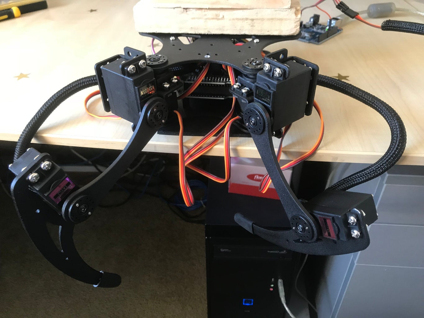 Jasper The Arduino Hexapod 8 Steps With Pictures Instructables