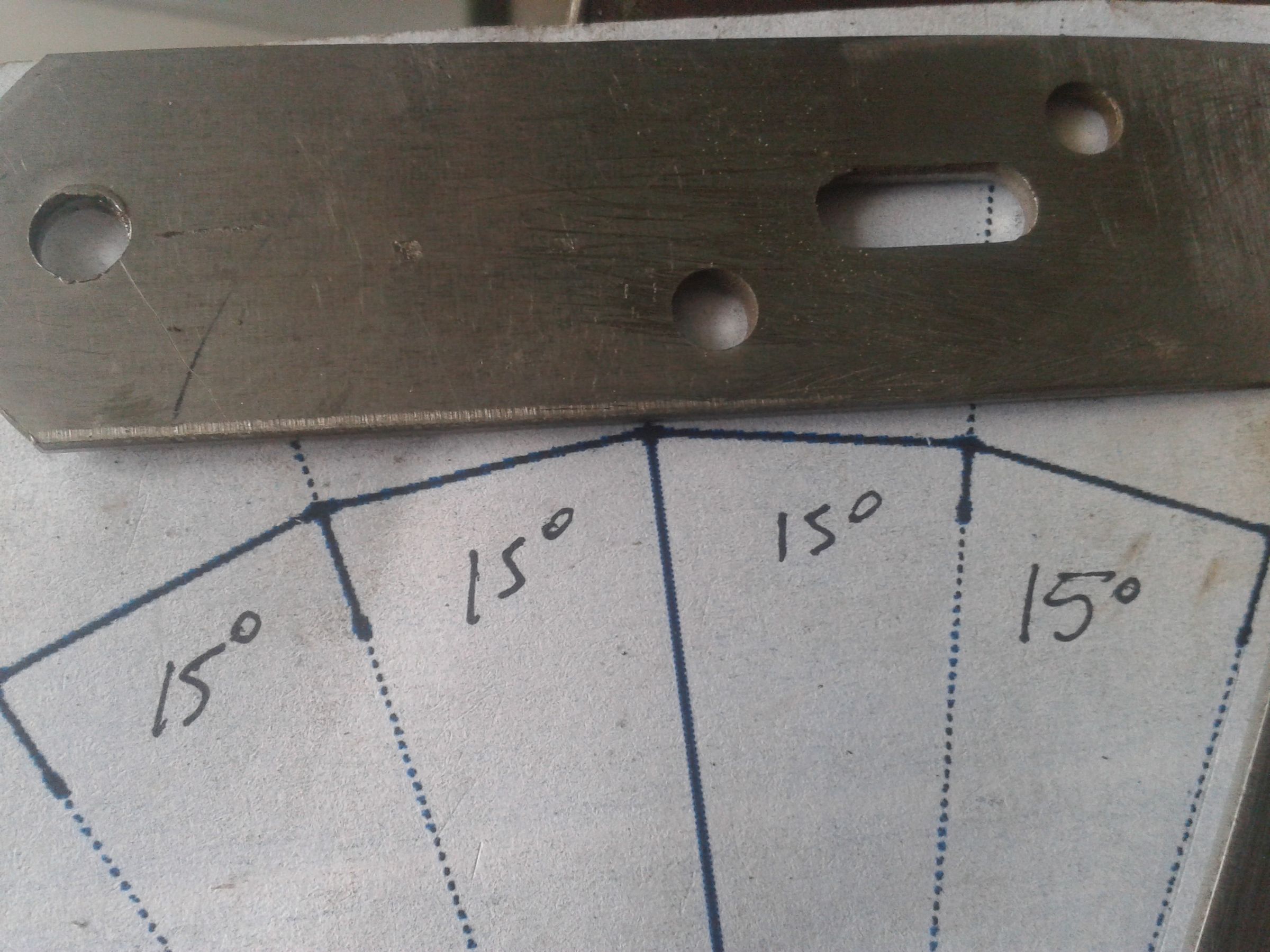 DIY Circle Center Finder Tool, Stainless Steel Made : 4 Steps (with ...