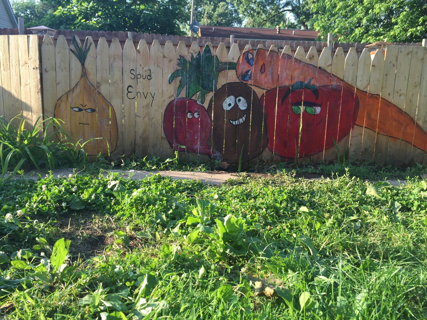 Growing Vegetables Mural