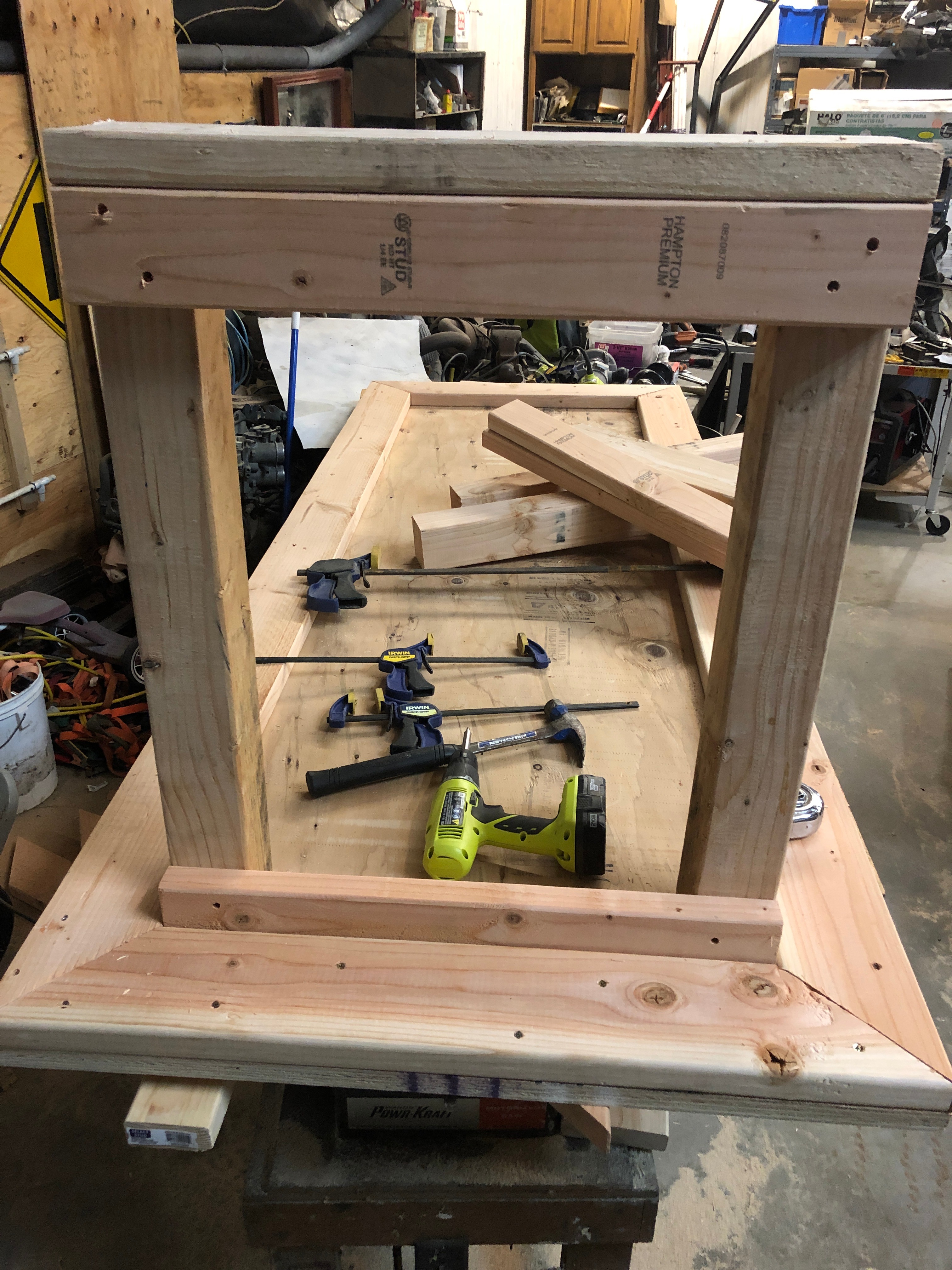 Workshop Table : 5 Steps (with Pictures) - Instructables