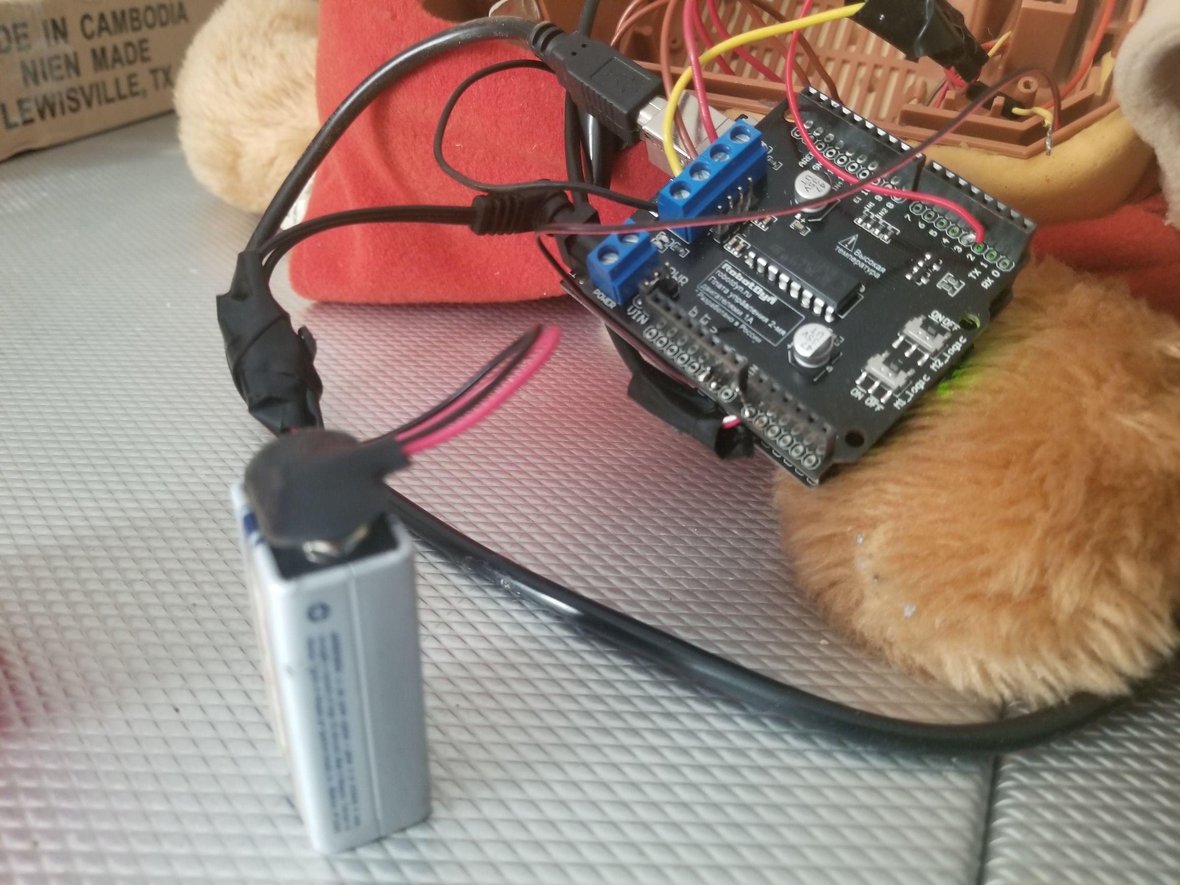Phone+Arduino Controlled Teddy Ruxpin : 8 Steps (with Pictures ...