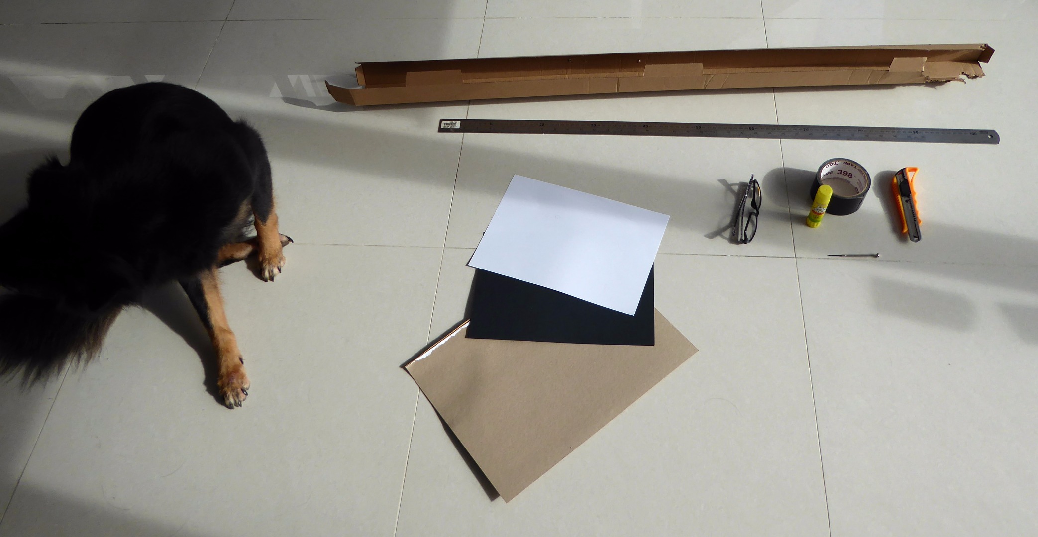 Solar Eclipse Viewer From Reading Glasses and Cardboard : 10 Steps ...