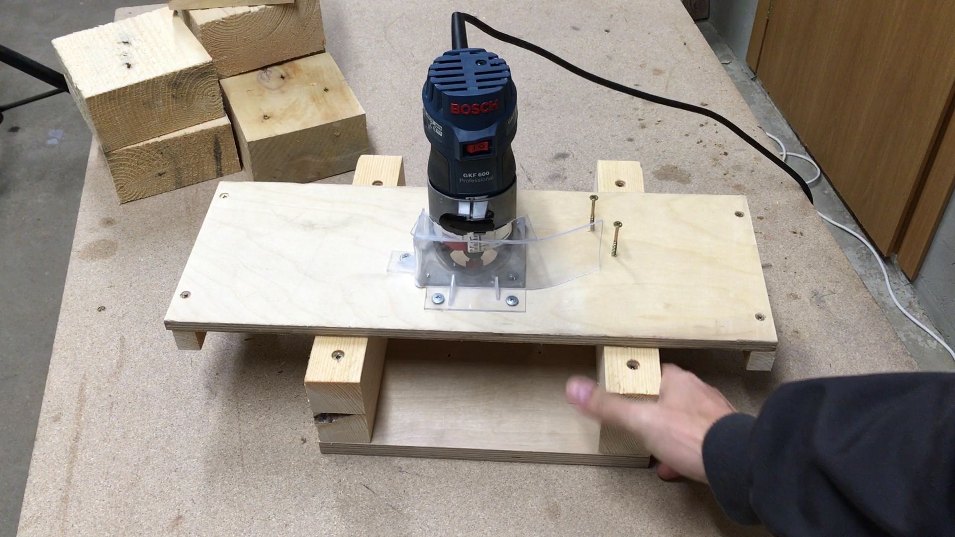 Colored LED Lamp From Pallet Wood Blocks : 10 Steps (with Pictures ...