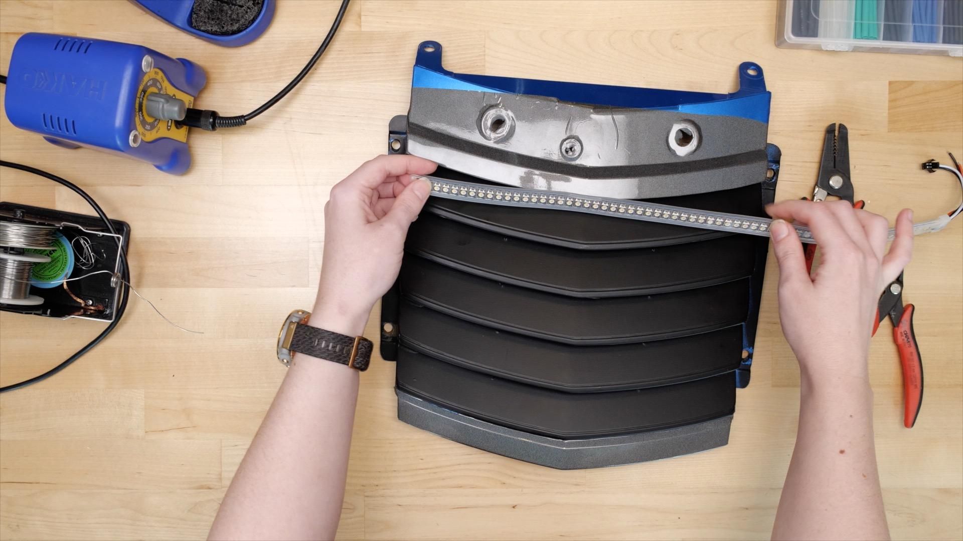 LED Cylon Scooter - 80s Larson Scanner : 5 Steps (with Pictures) - Instructables