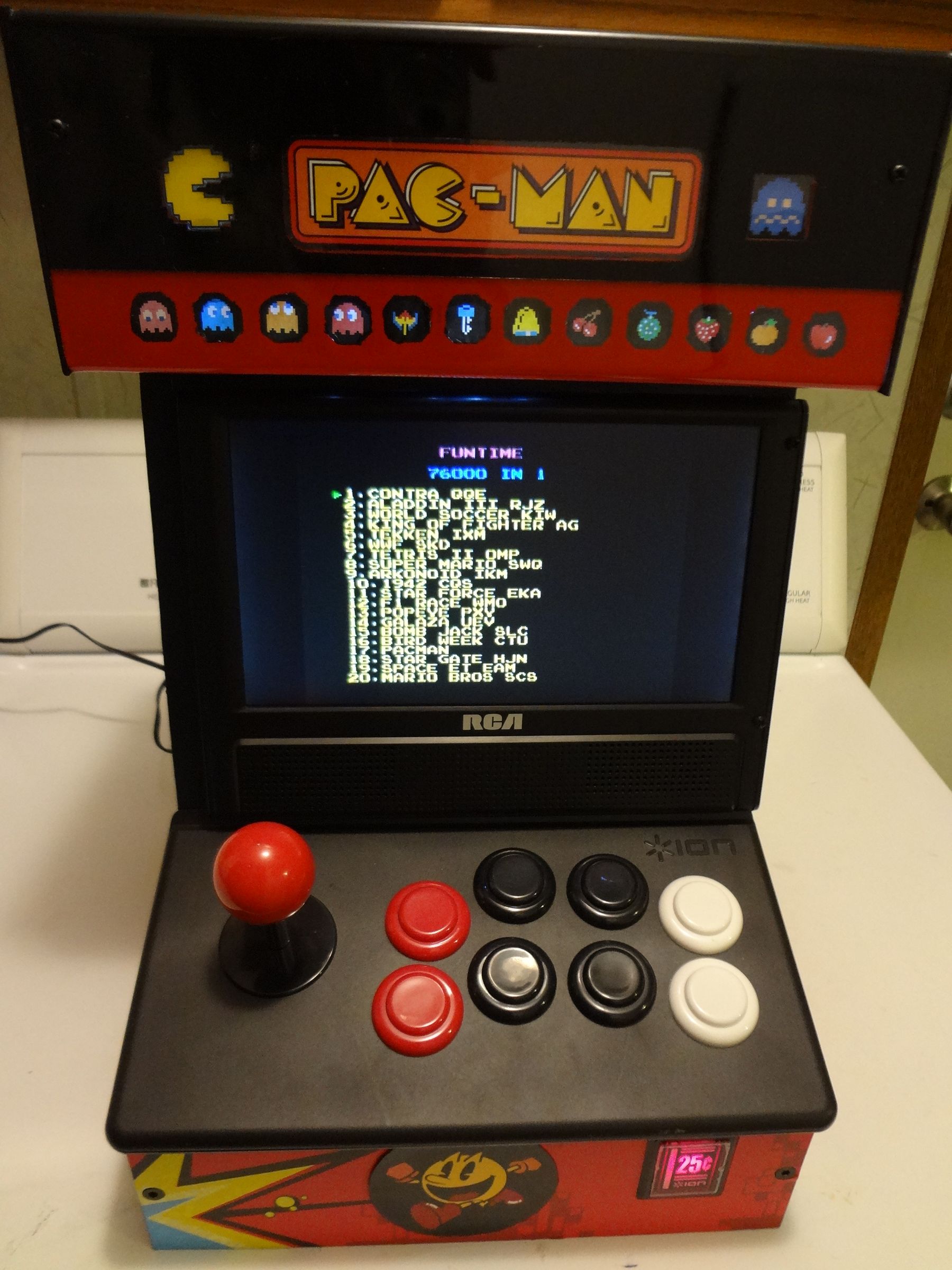 20 Hour $20 Table Top Arcade Build With Hundreds of Games Built In. : 7 ...