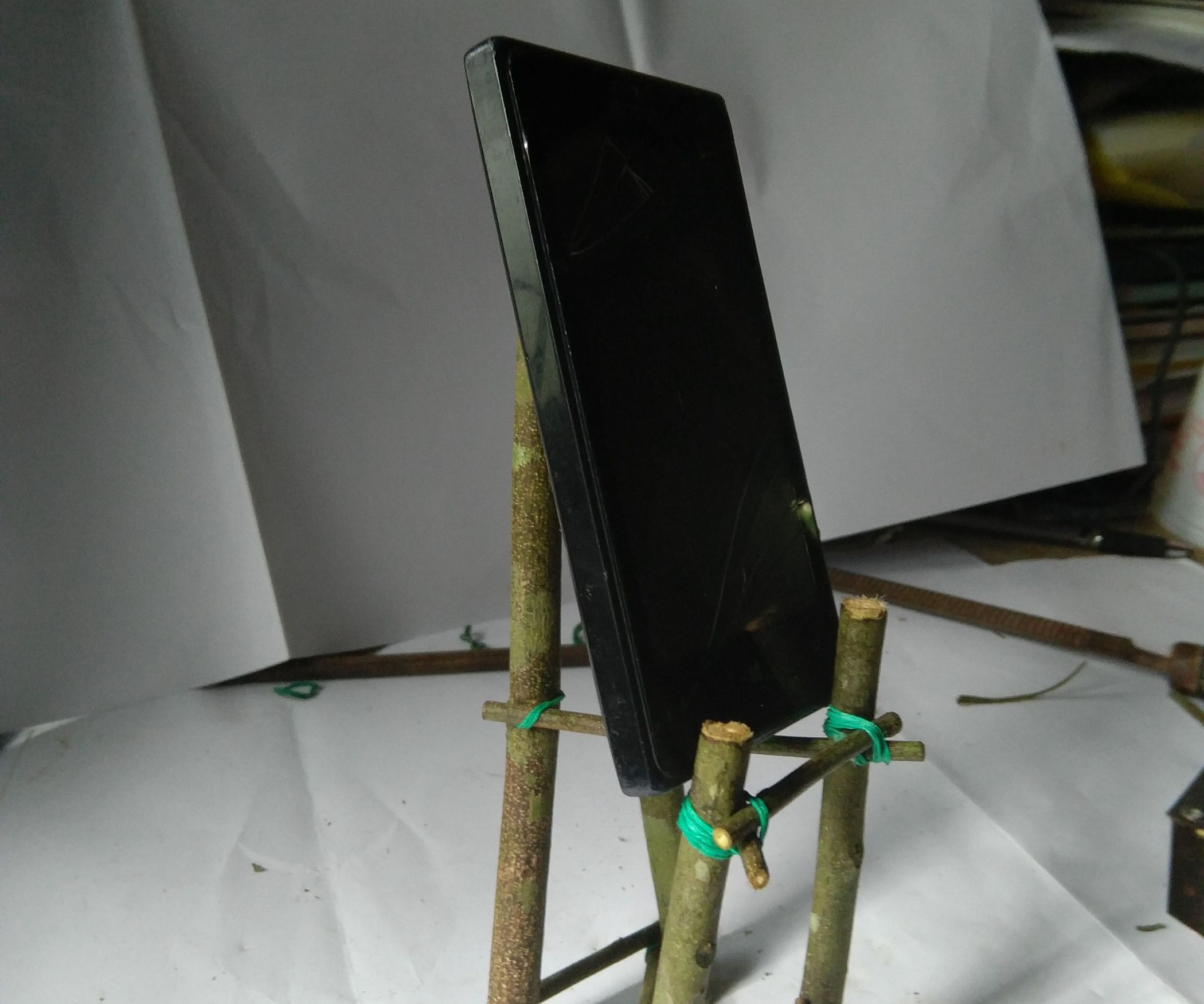 Mobile Phone Stand Using Sticks : 4 Steps - Instructables
