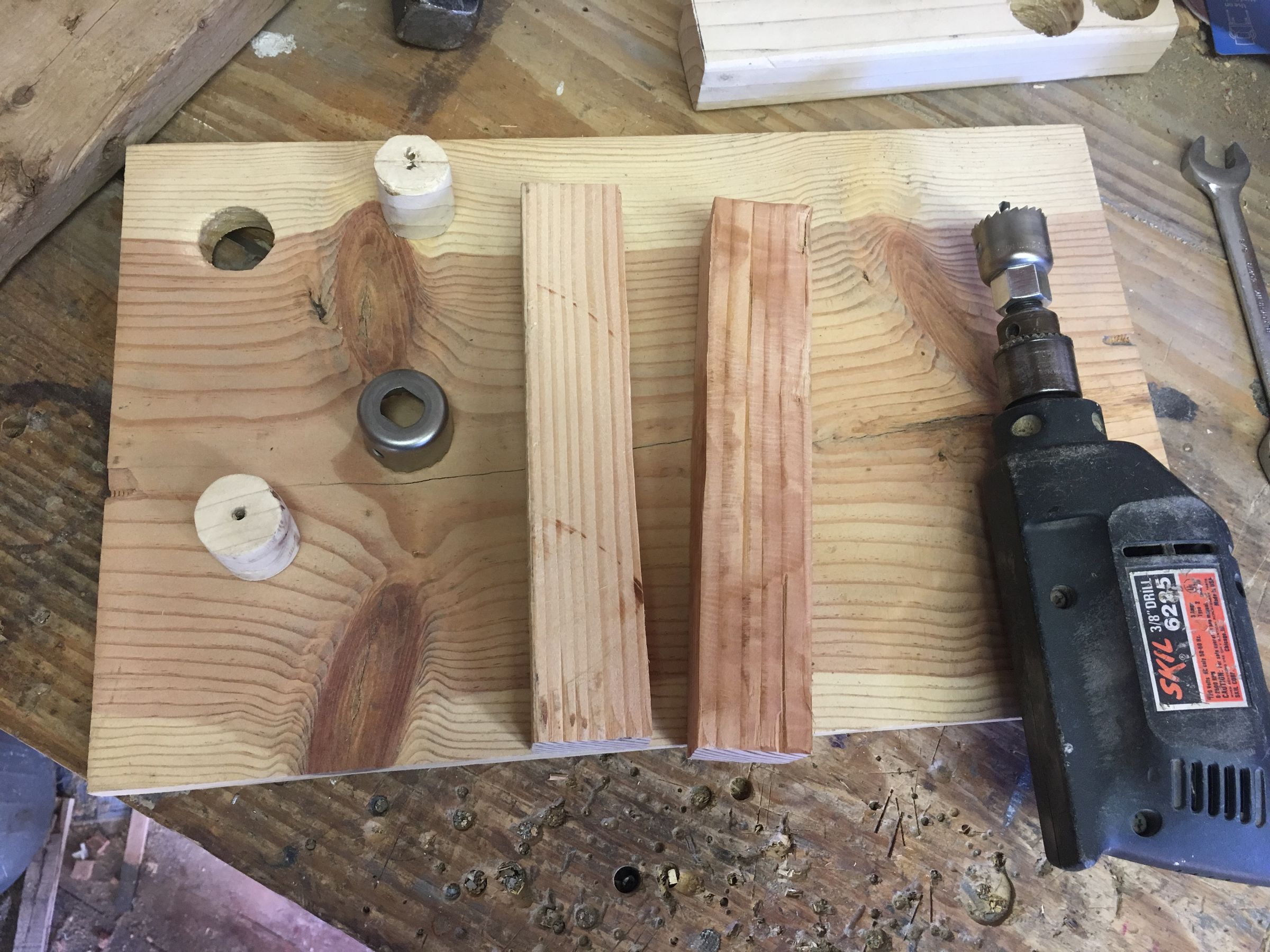 Pine and Rebar Footrest : 5 Steps (with Pictures) - Instructables