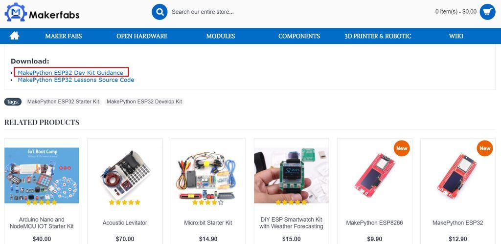 MicroPython Program：Mini Weather Station | Trybotics
