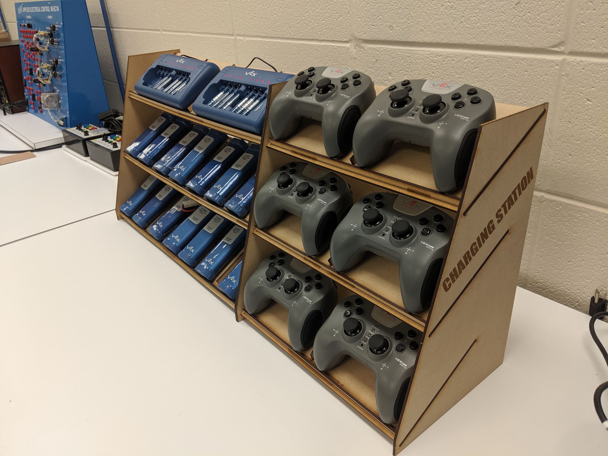 Classroom Robot Battery Station : 6 Steps (with Pictures) - Instructables