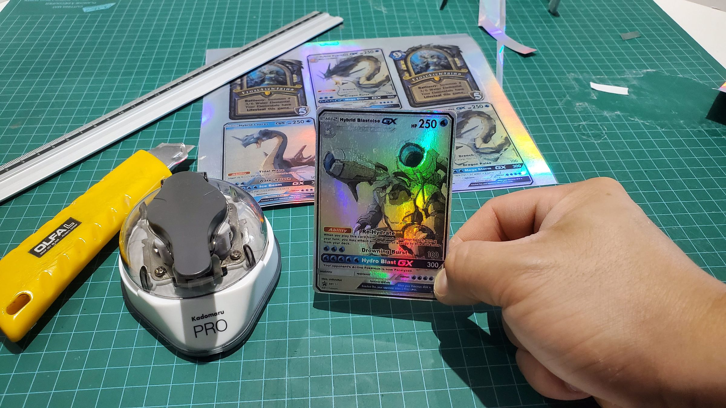 Holographic Custom Pokemon Trading Cards : 7 Steps (with Pictures ...
