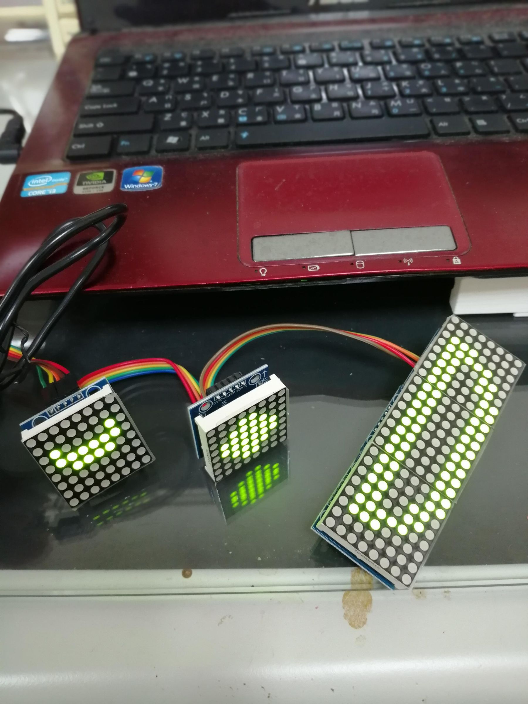 Controlling LED Matrix Array With Arduino Uno (Arduino Powered Robot ...