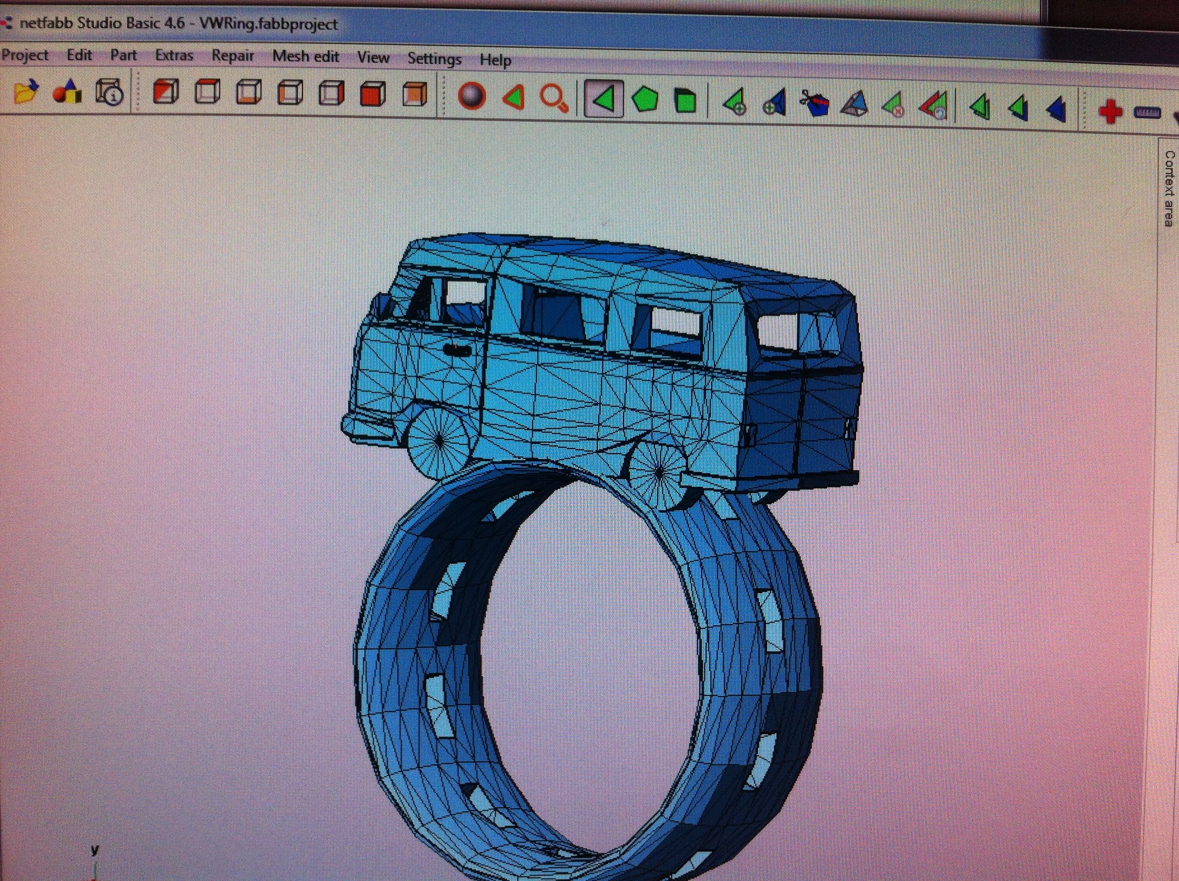 3D Print | VW Ring - Instructables