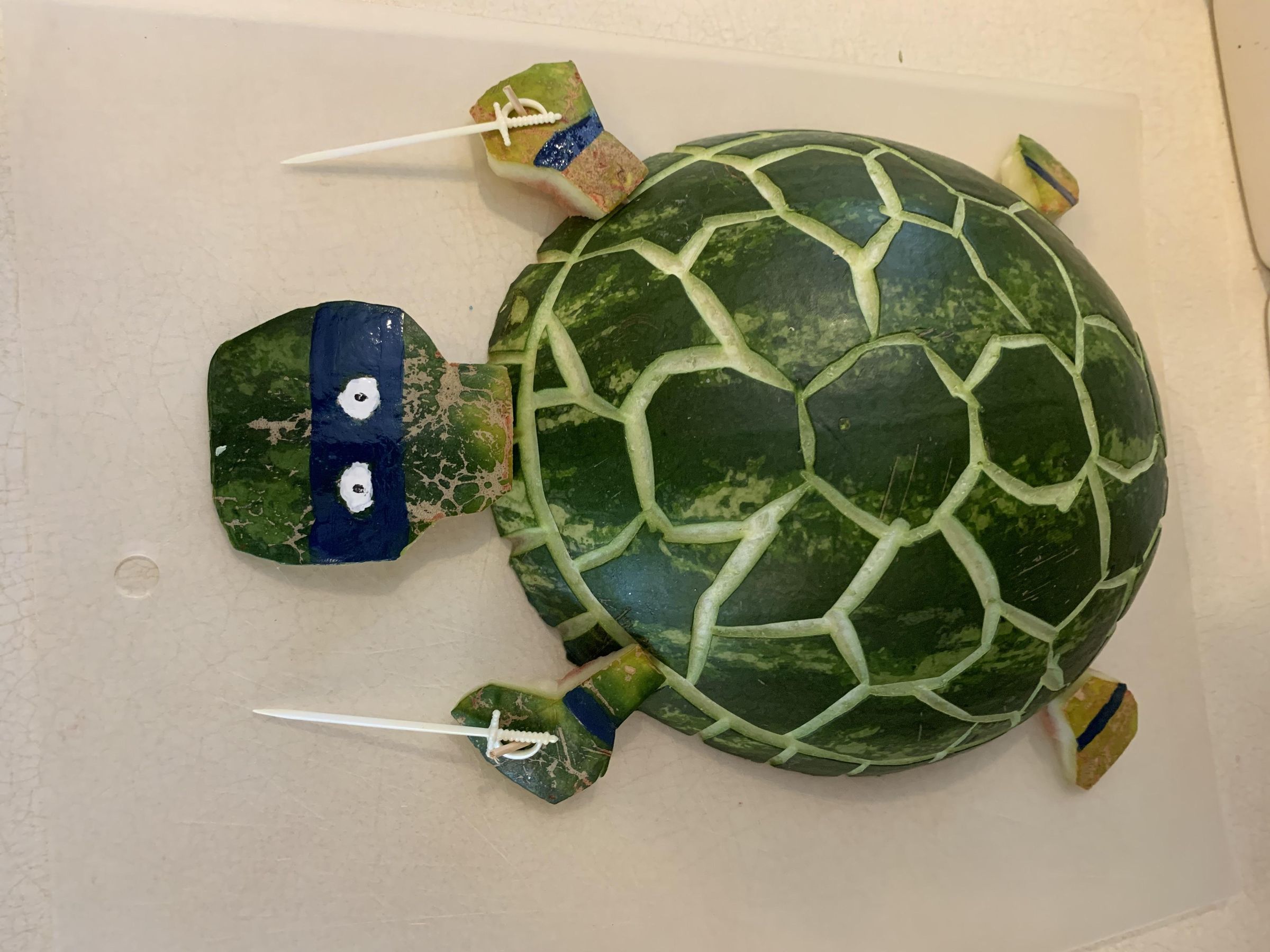 TMNT Watermelon Turtle : 5 Steps (with Pictures) - Instructables