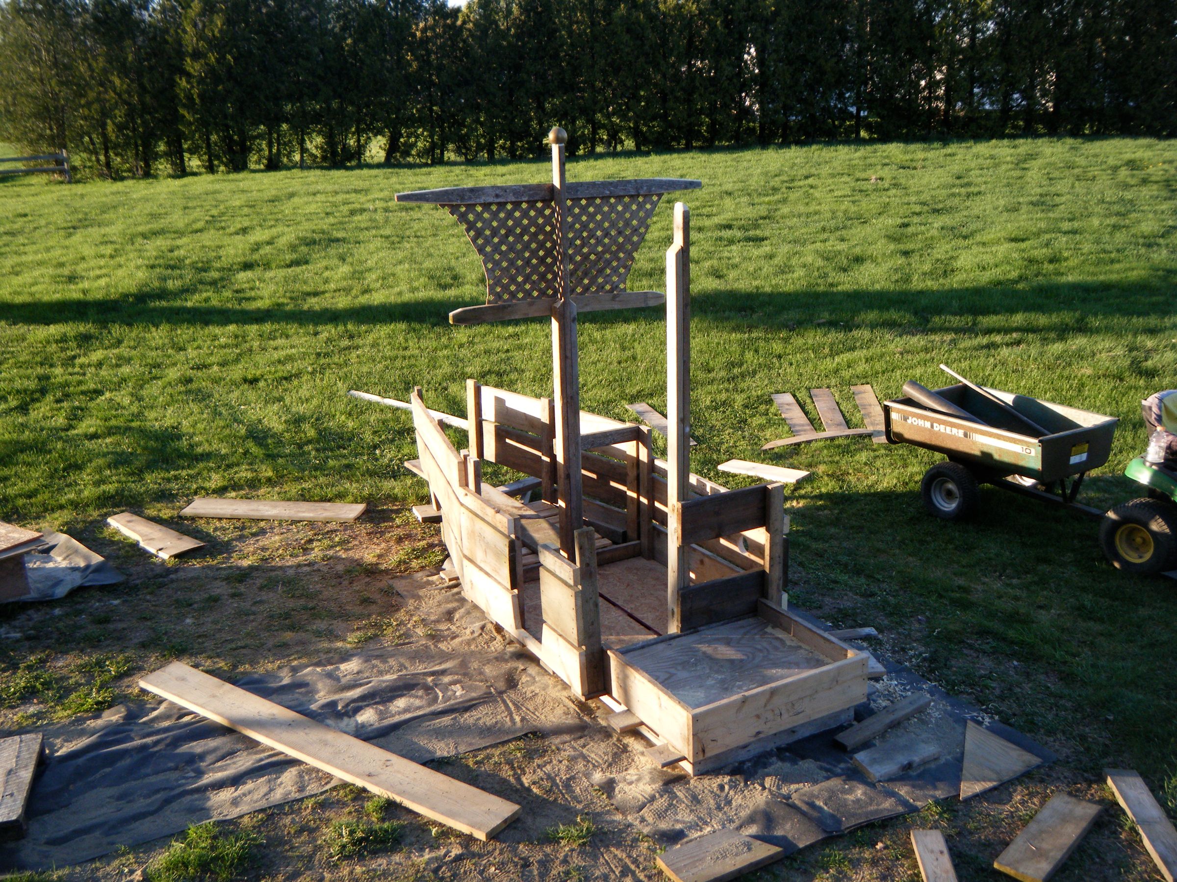 Pallet Pirate Ship : 25 Steps (with Pictures) - Instructables