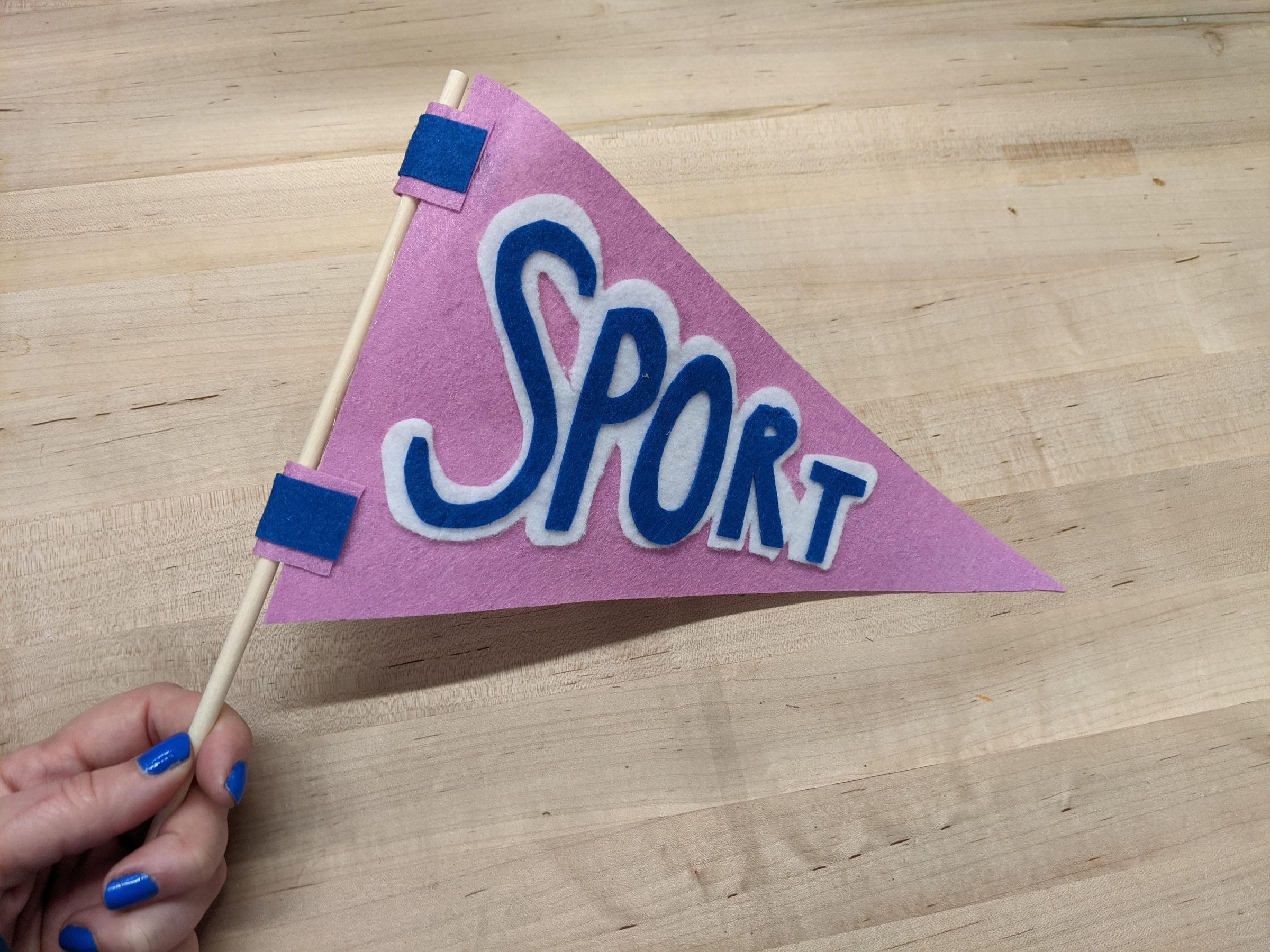 Sports Pennant : 6 Steps (with Pictures) - Instructables