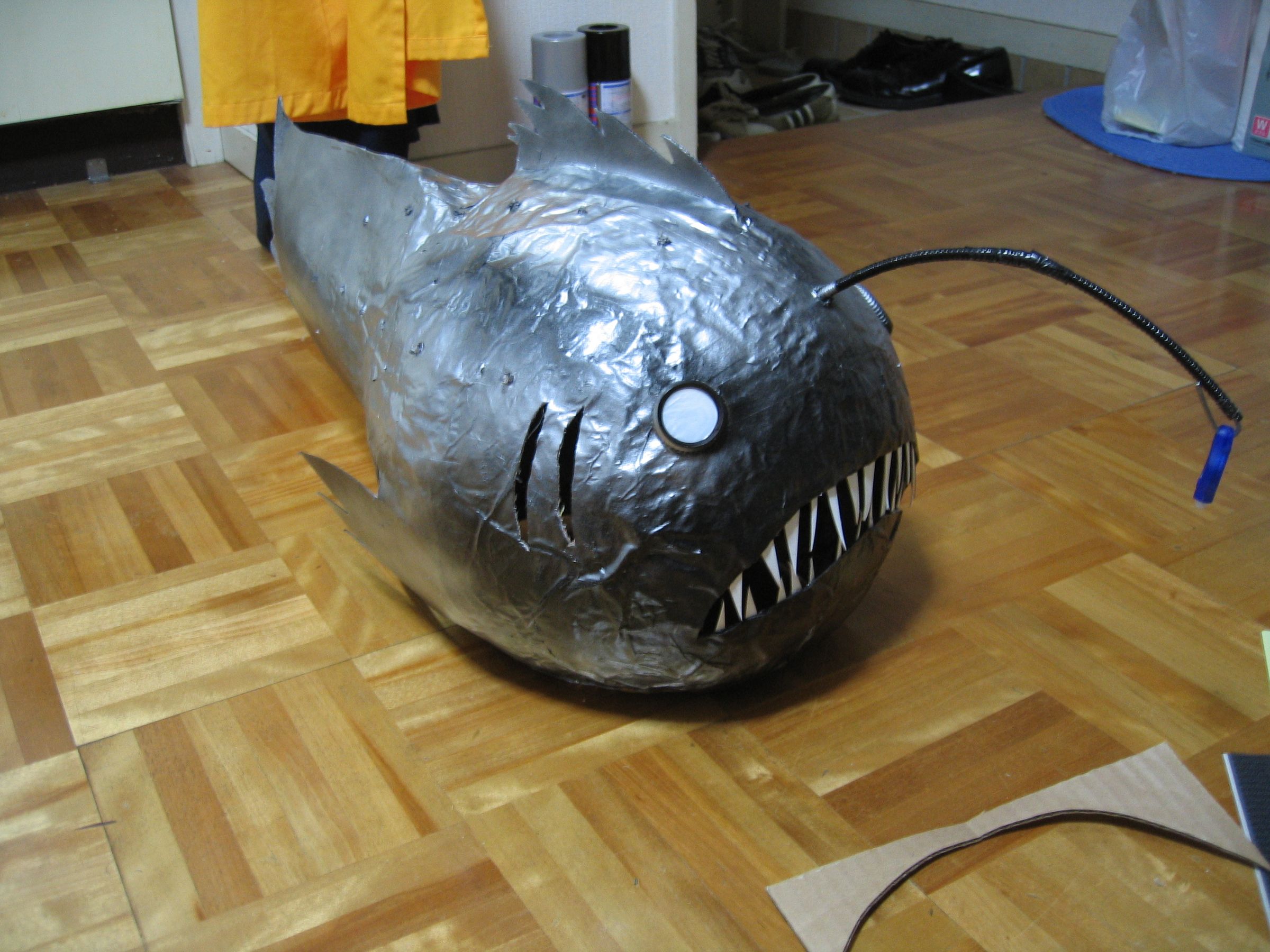 How to Make an Anglerfish Mask : 7 Steps (with Pictures) - Instructables