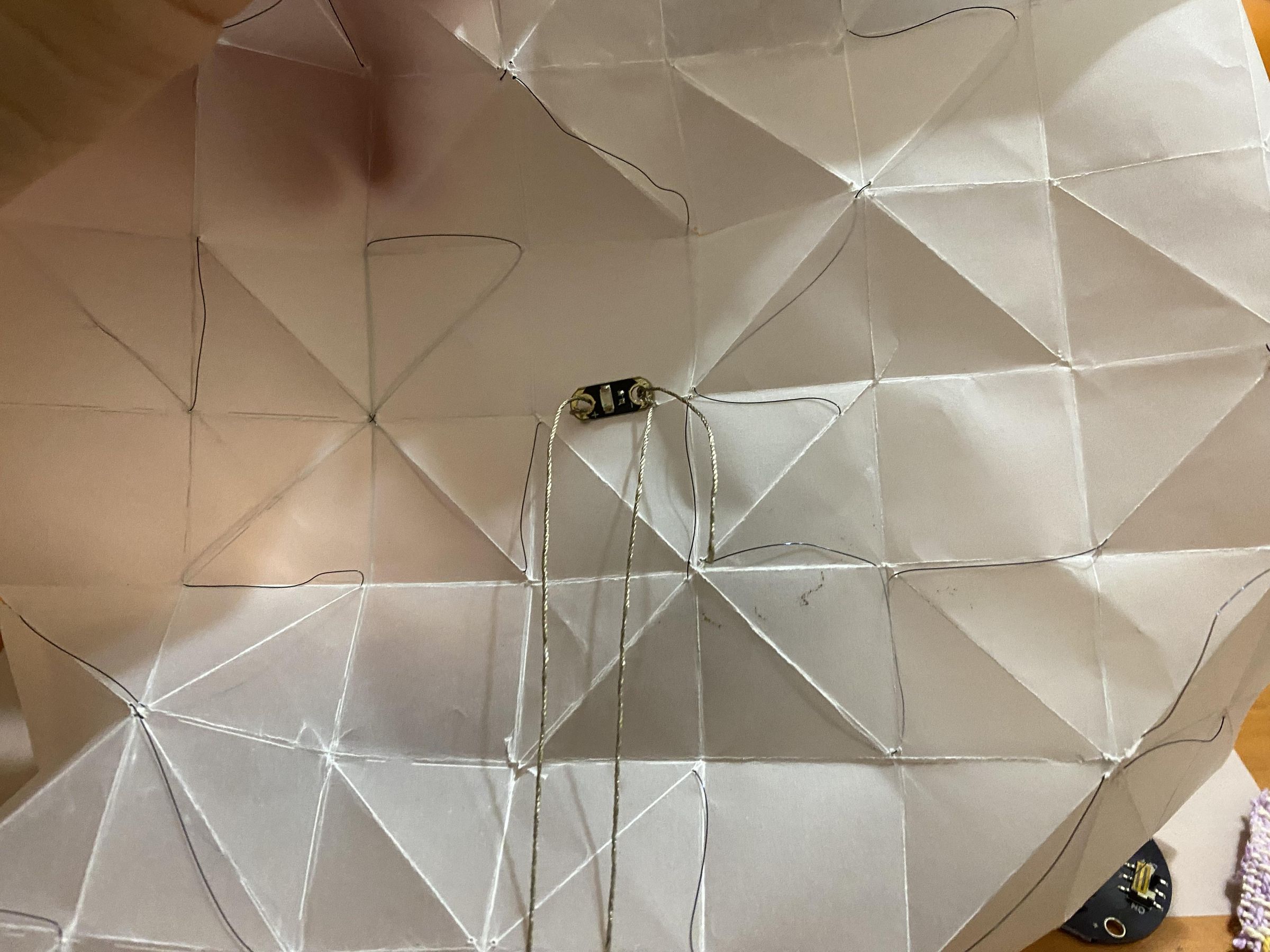 Shape Shifting Origami Desk Light: a Framework : 5 Steps (with Pictures ...