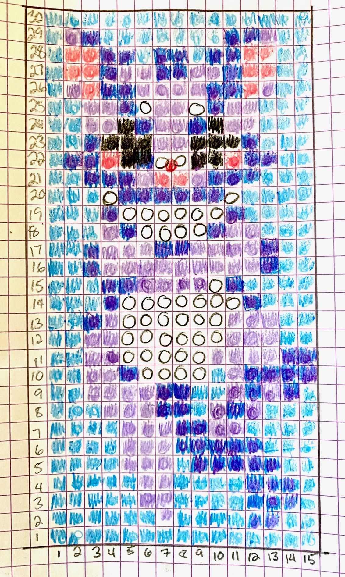 Making a Pattern for a Beading Loom (or Diamond Painting, Embroidery ...
