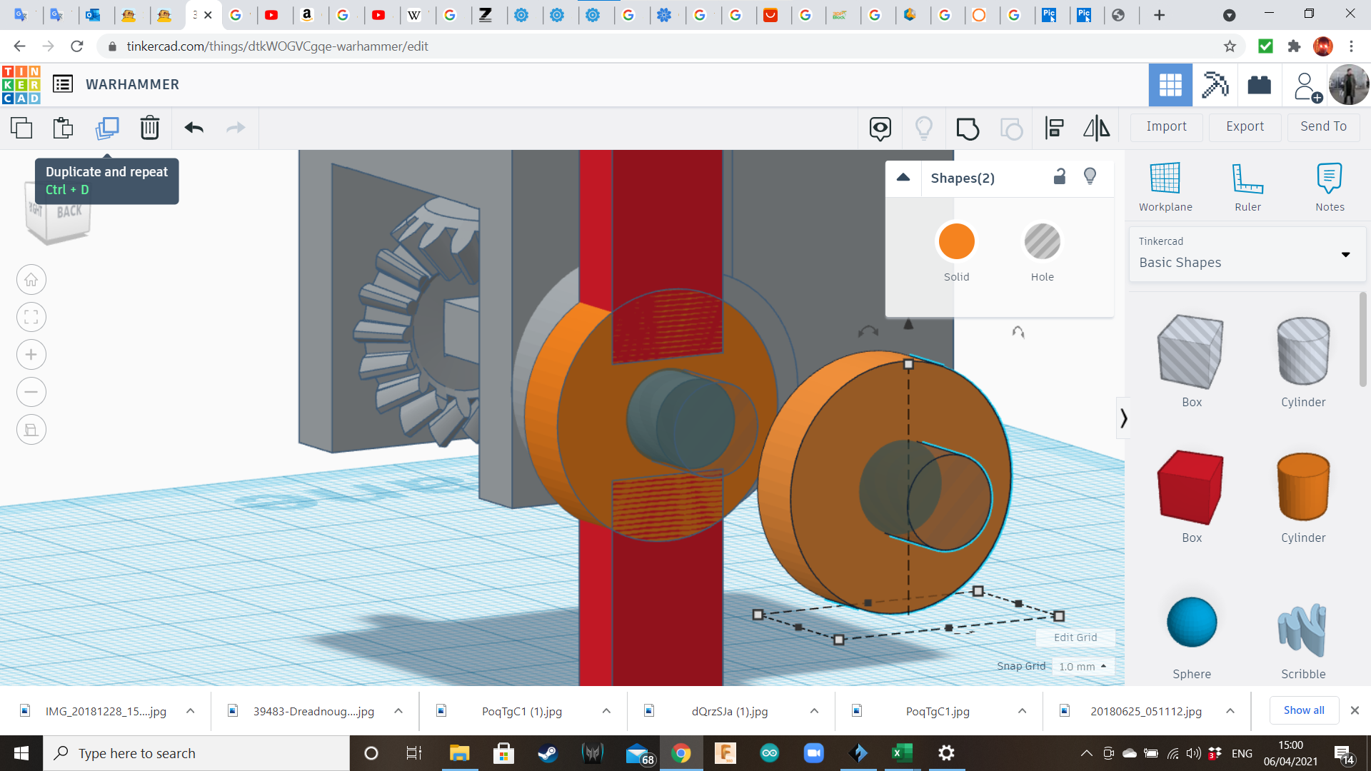 Tinkercad Robotics for (High) School: Walking Warhammer 40K's ...