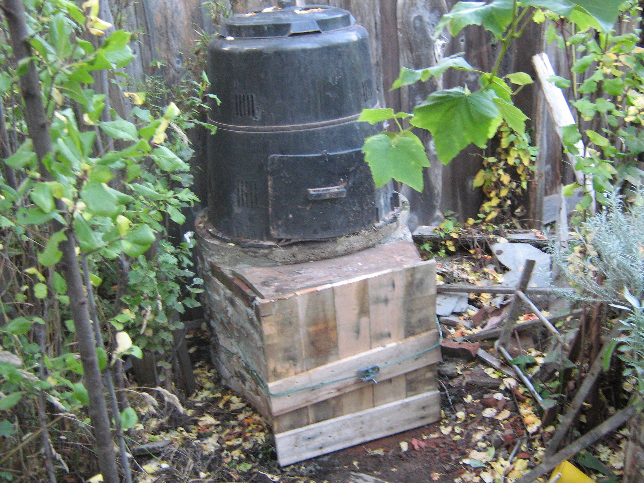 Vertical 2 Stage Composter and Technique for Composting Woody Plants ...