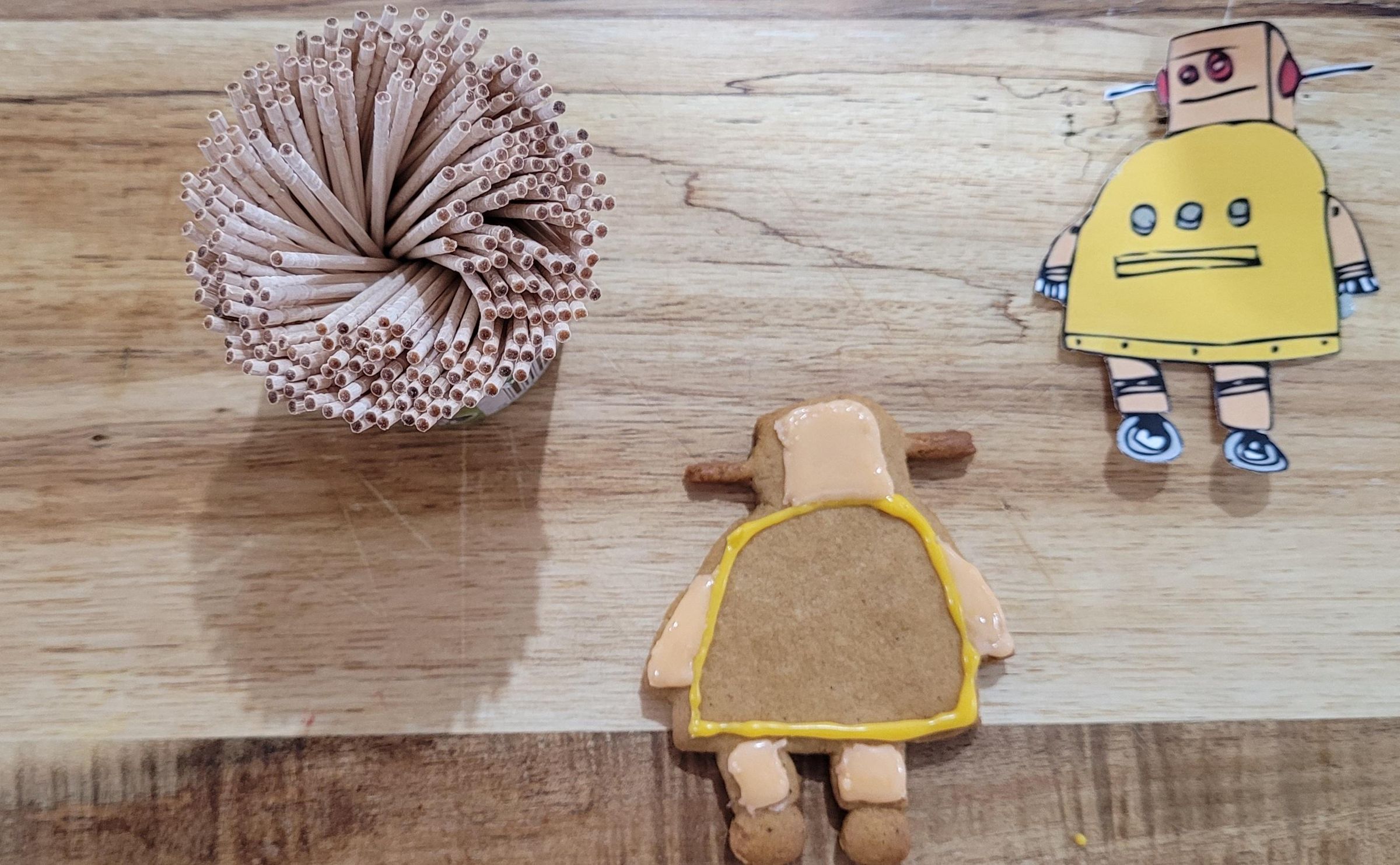 Gingerbread Icecream Sandwiches - Robot Style! : 26 Steps (with ...