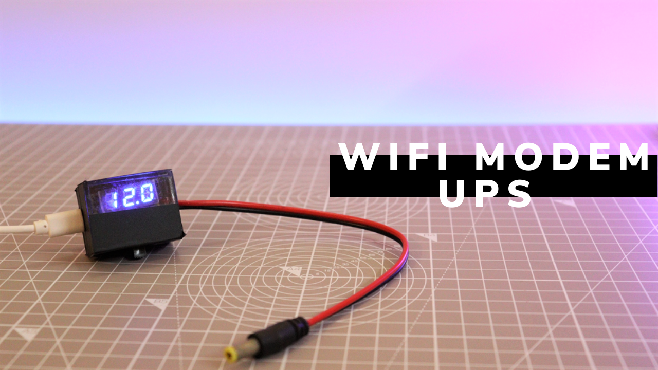 DIY Mini UPS for Wifi Router : 11 Steps - Instructables