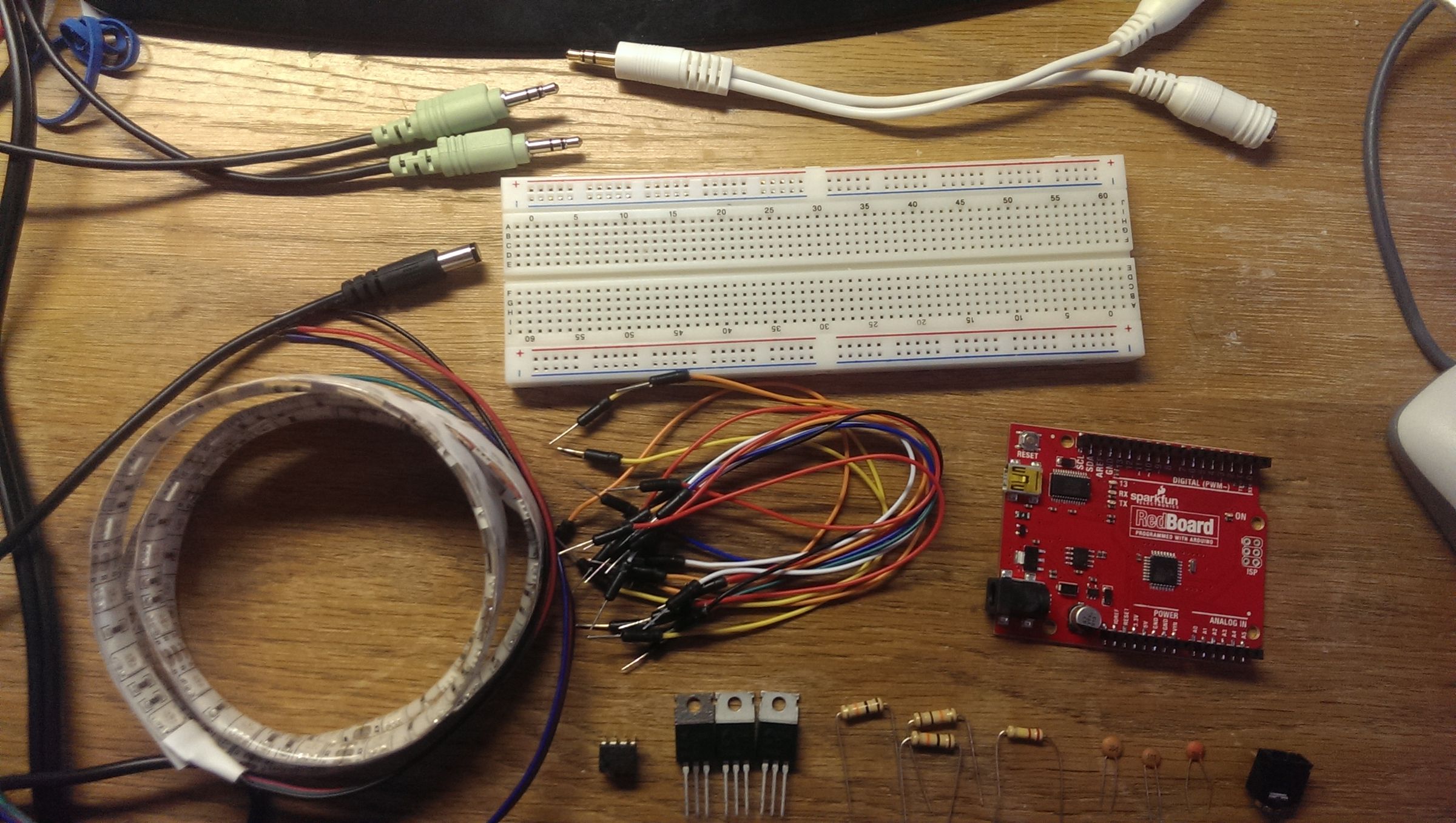 Blinking LEDs to the Frequency of Music : 4 Steps - Instructables